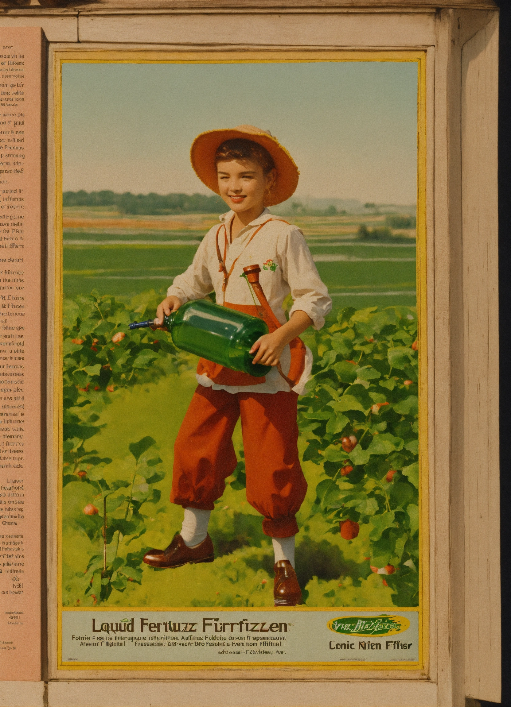 Lexica - Liquid fertilizer, advertising bottles