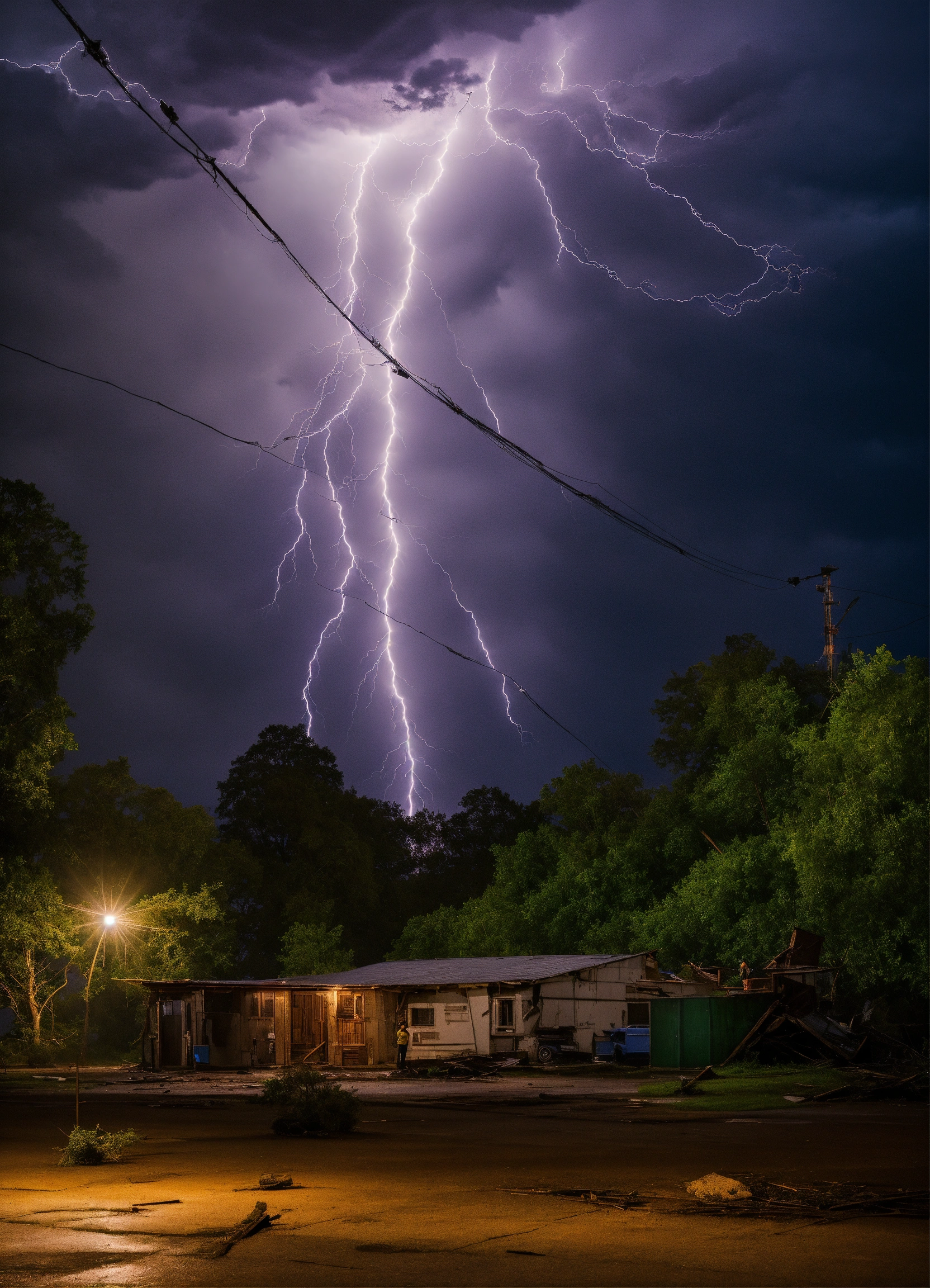 Lexica - "Create an incredibly realistic image featuring a tall tower ...