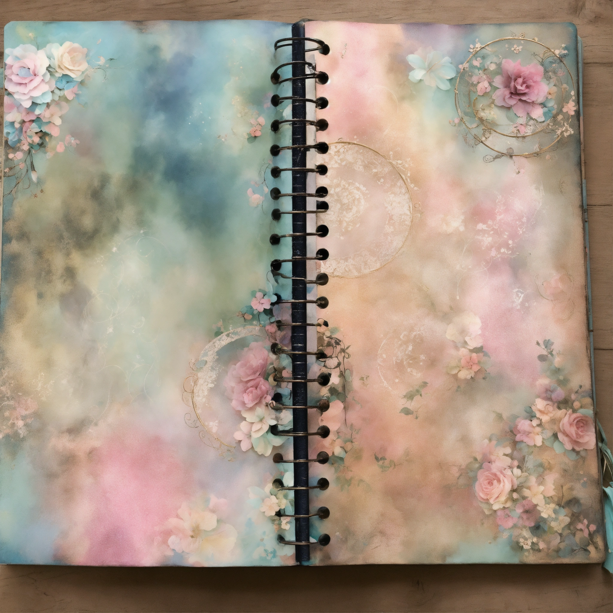 Lexica - Shabby chic dreamy mist pastel junk journals Shabby chic full ...