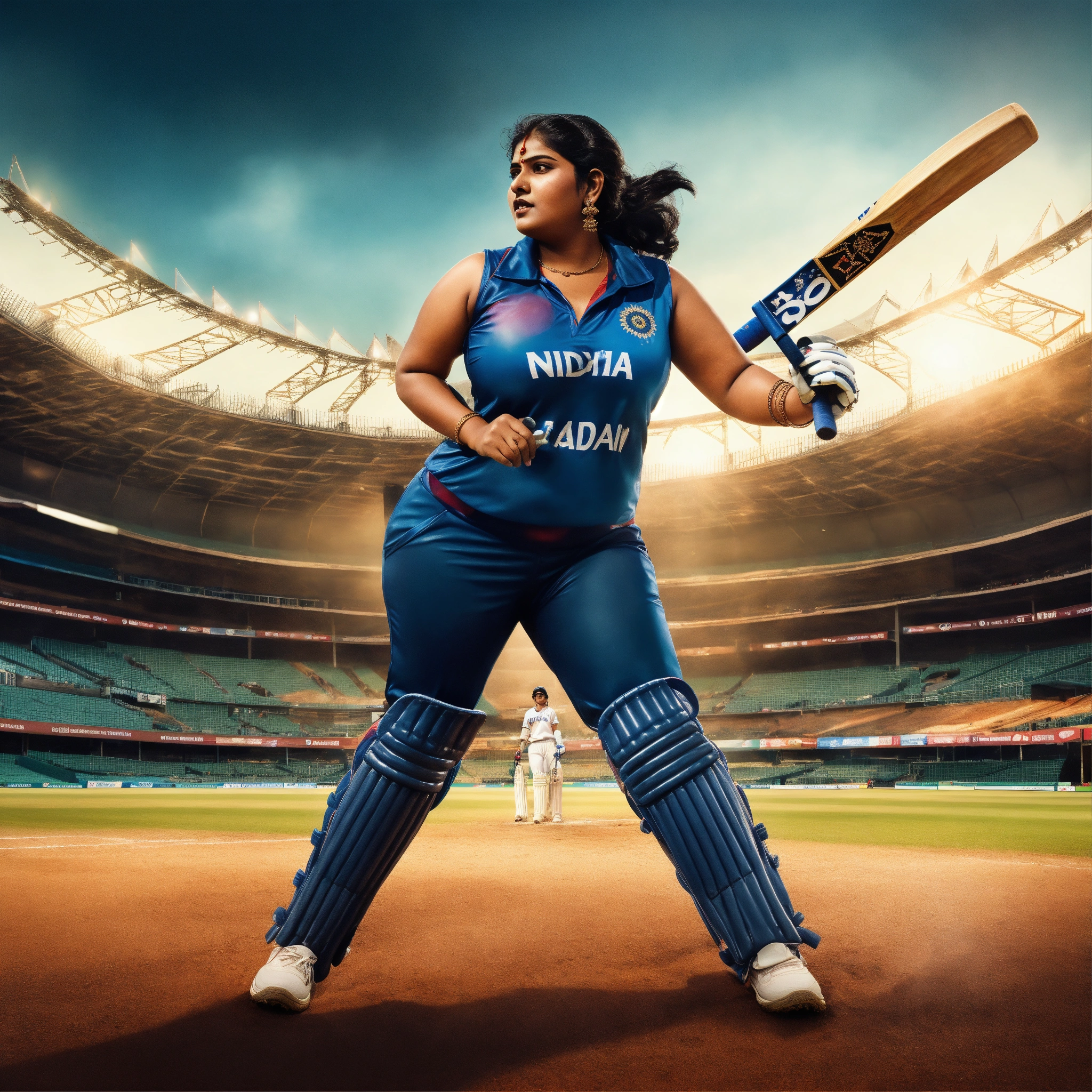 Lexica - Realistic gothic digital portrait of an Indian Hindu female ...