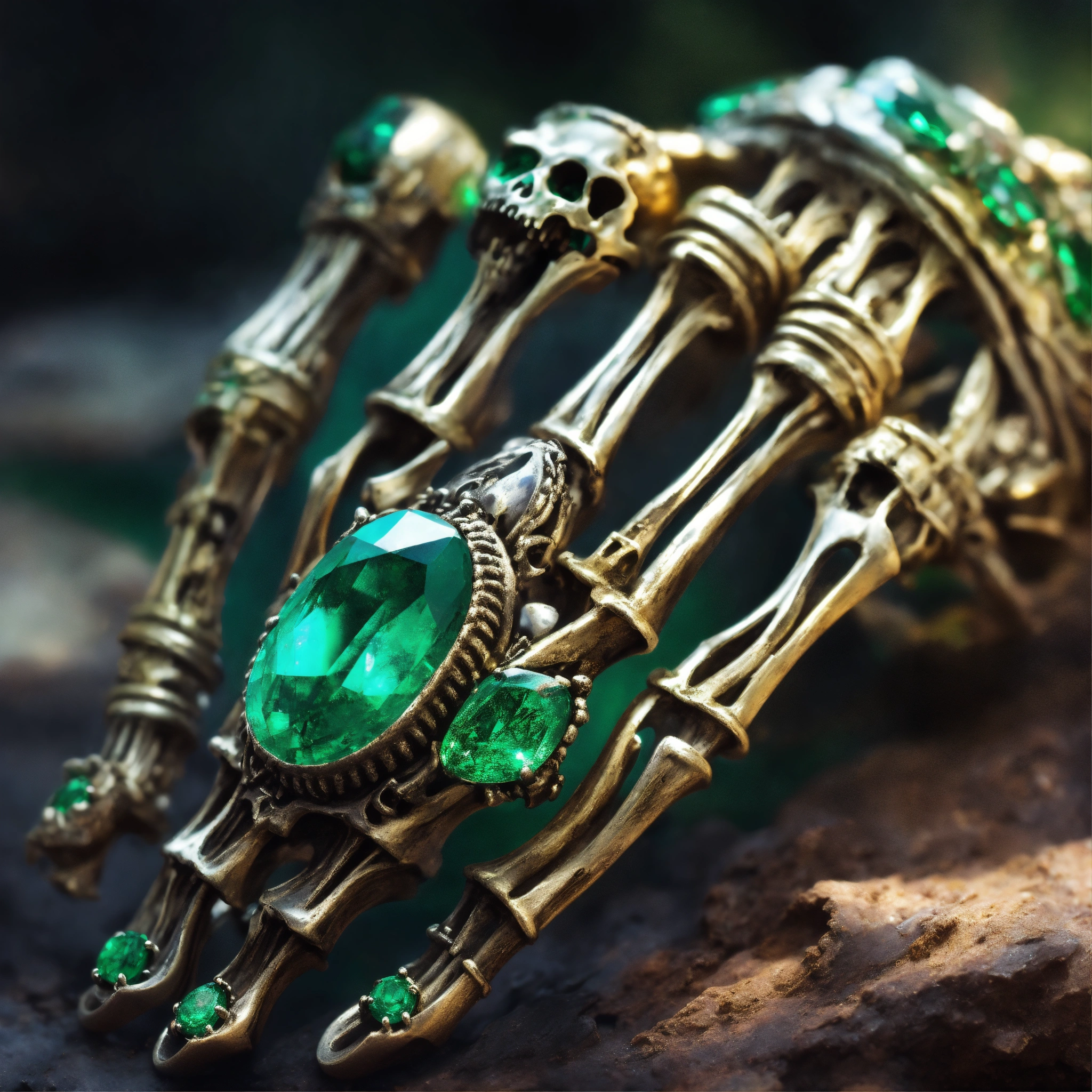 Lexica - Closeup concept art of the hand of an old skeleton dead man's ...