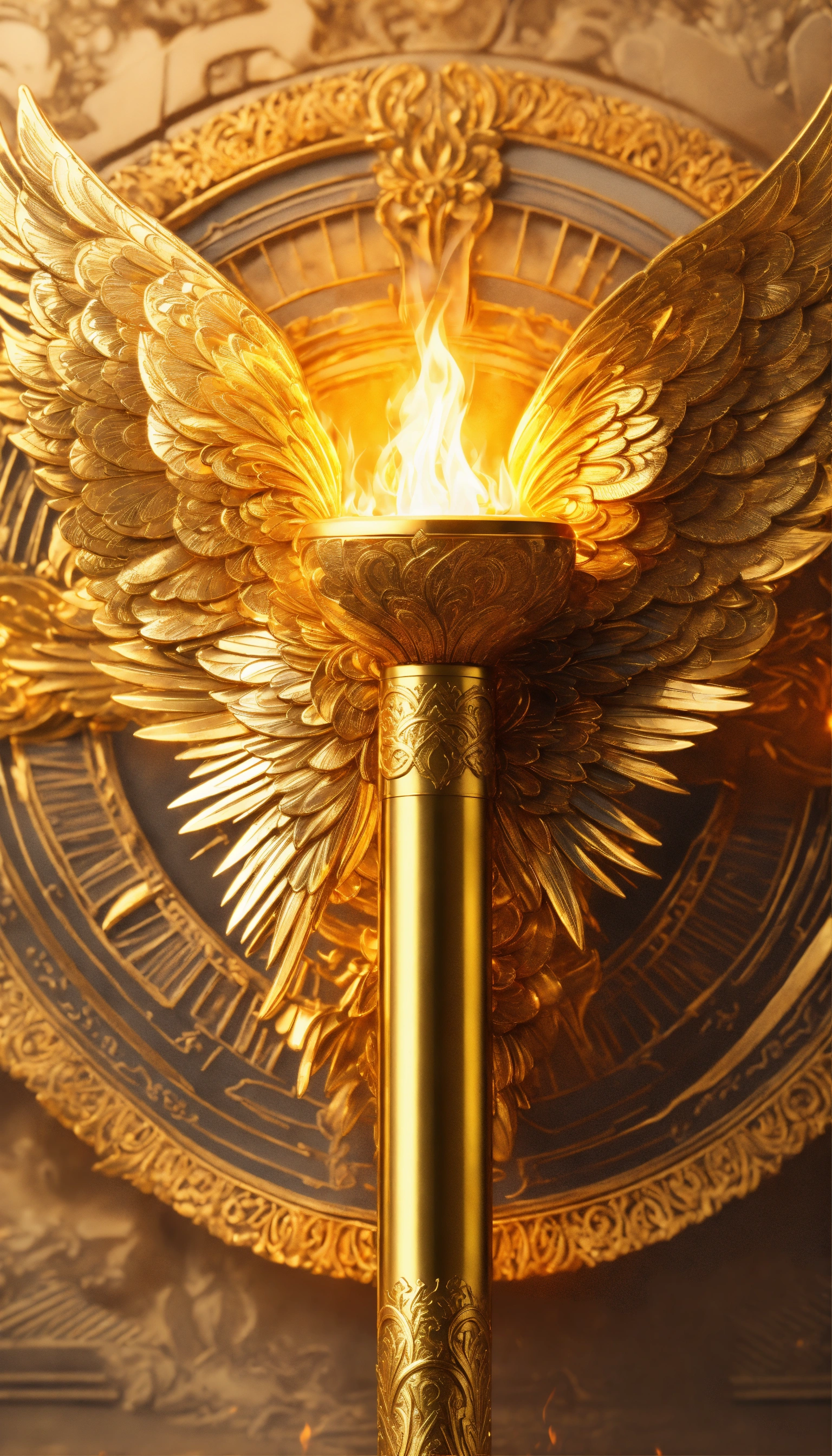 Lexica - Powerful, detailed torch, digital illustration, real, 3D ...