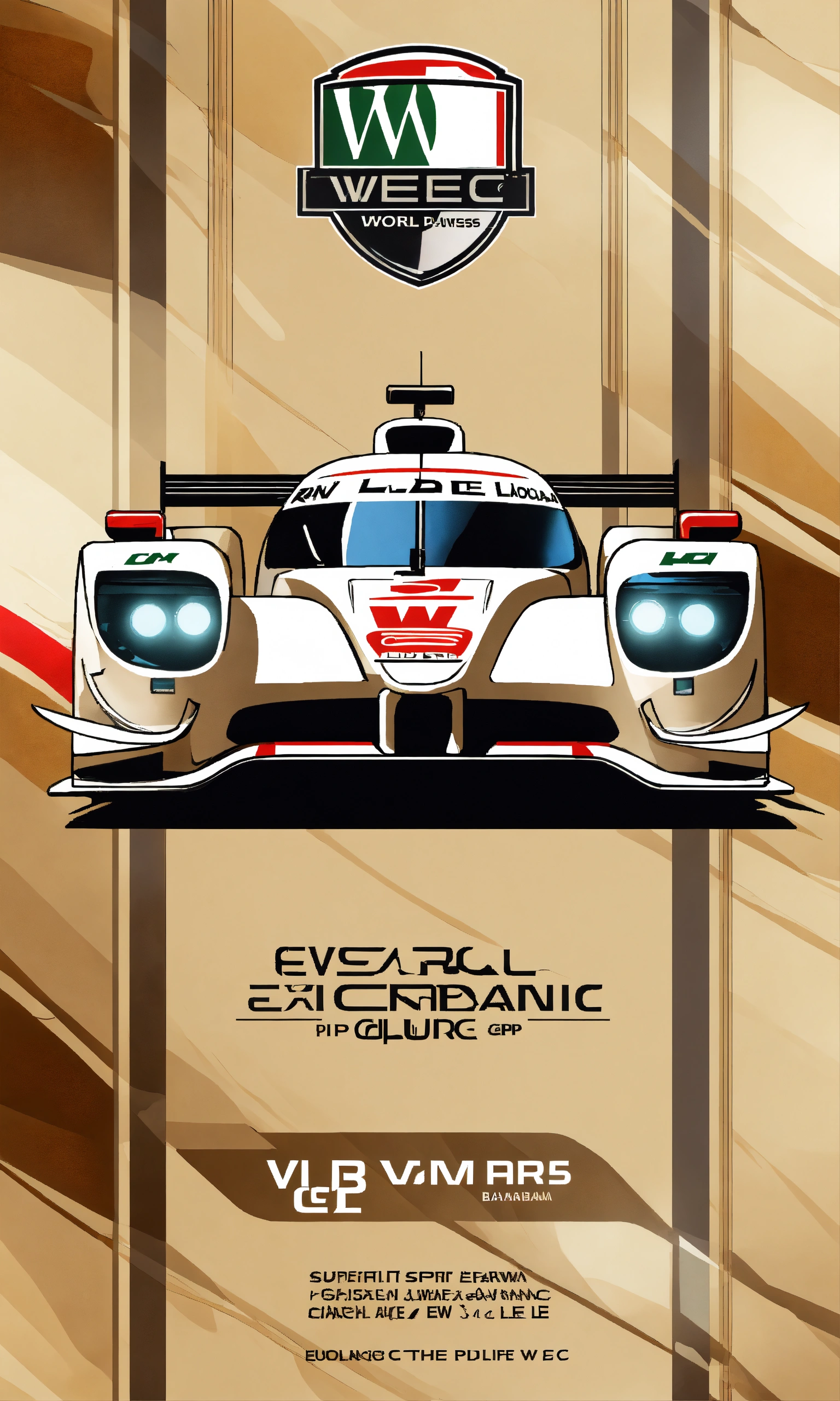 Lexica - WEC World endurance championship card VIP ID pass background ...