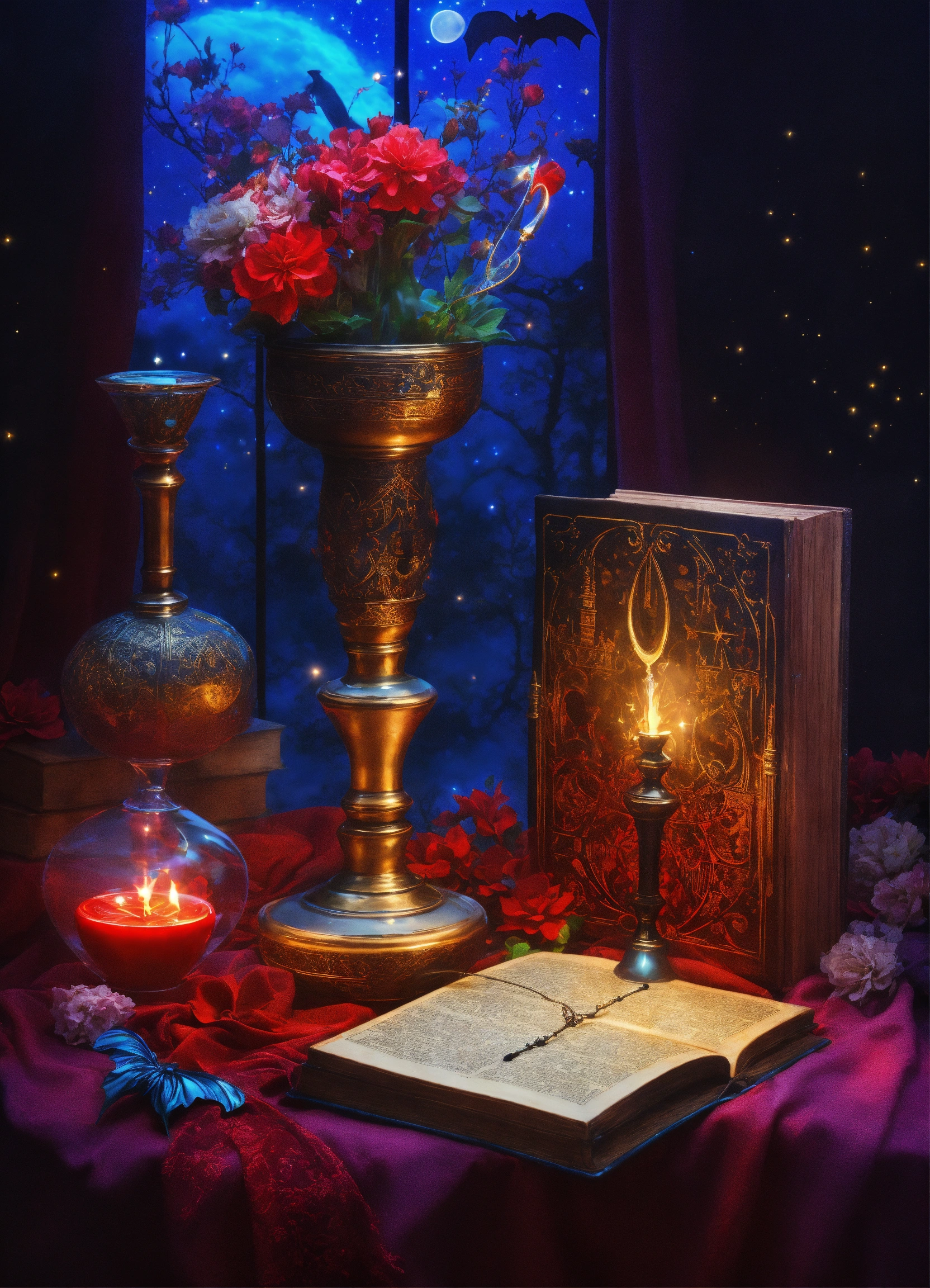 Lexica - ALL GLASSBLOWING superrealism STYLE Wizard Magician SWORD ...