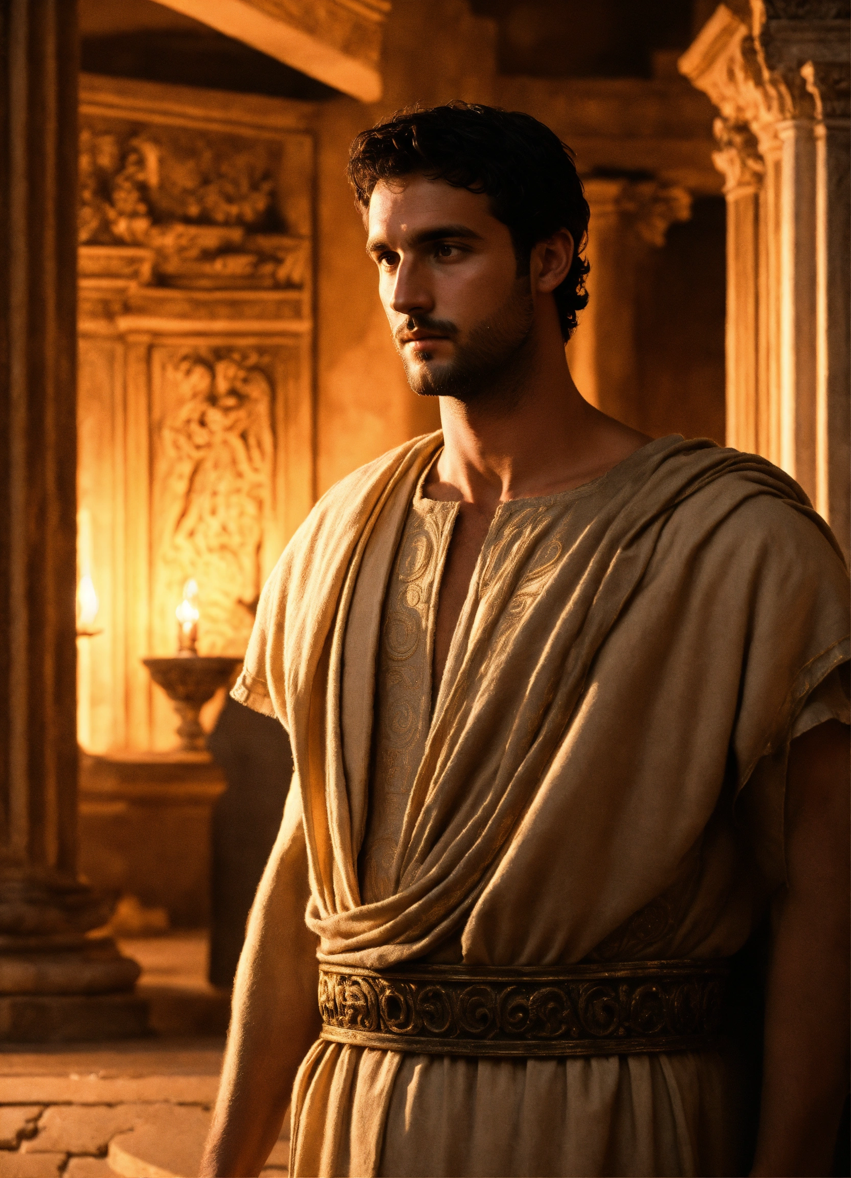 Lexica - Ancient rome, handsome and noble man, roman man, tall, wearing ...