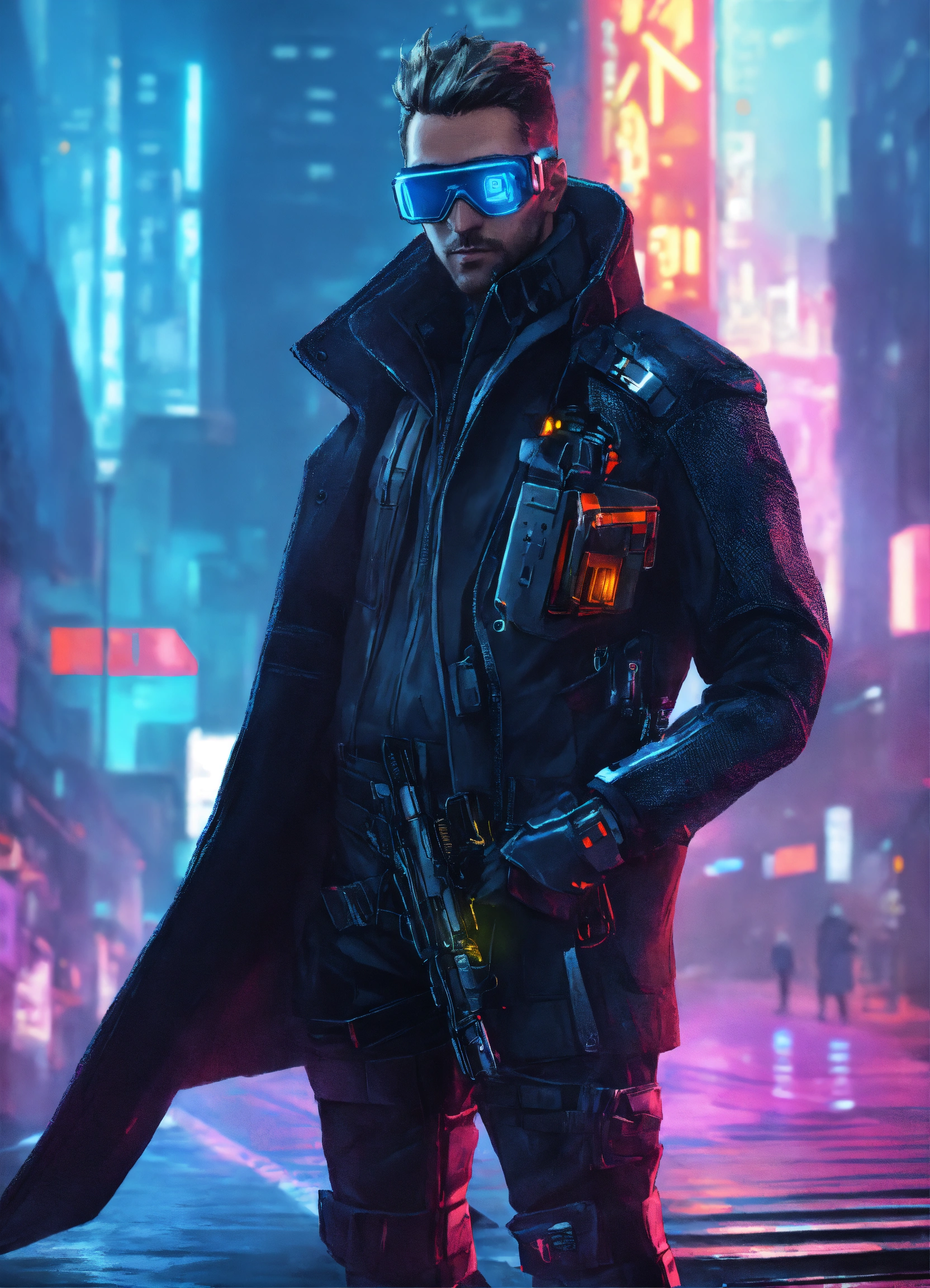 Lexica - Futuristic cyberpunk spy