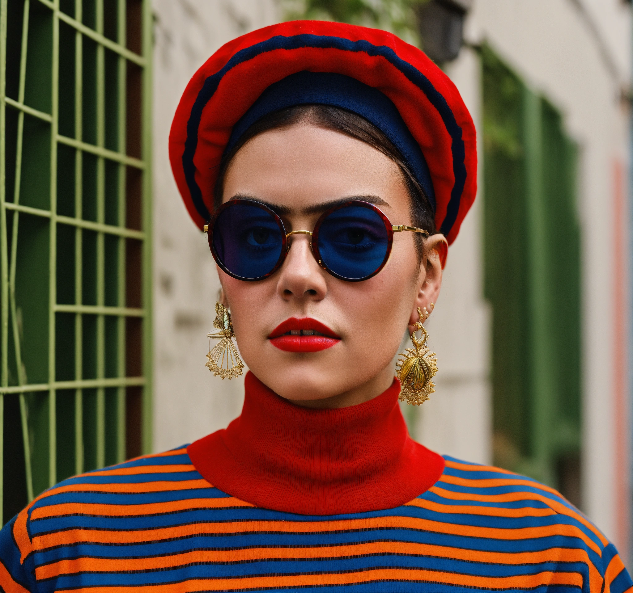 Lexica - Front profile half body model show Photography, in the ...