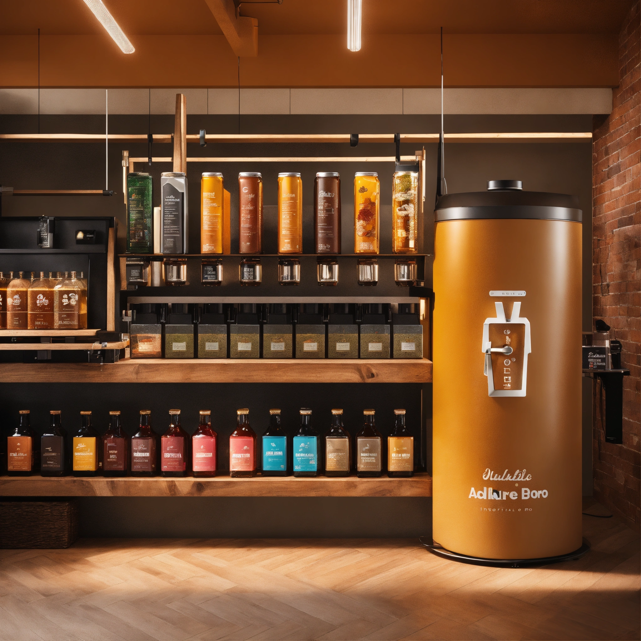 Lexica - Photorealistic Minimal products displayed but unique alcohol ...