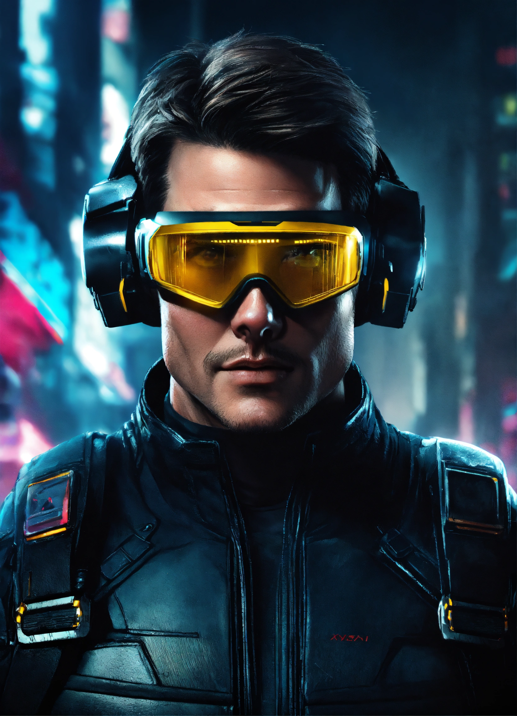 Lexica - Tom Cruise, 40 years old, with Cyclops visor, is Cyclops of X ...