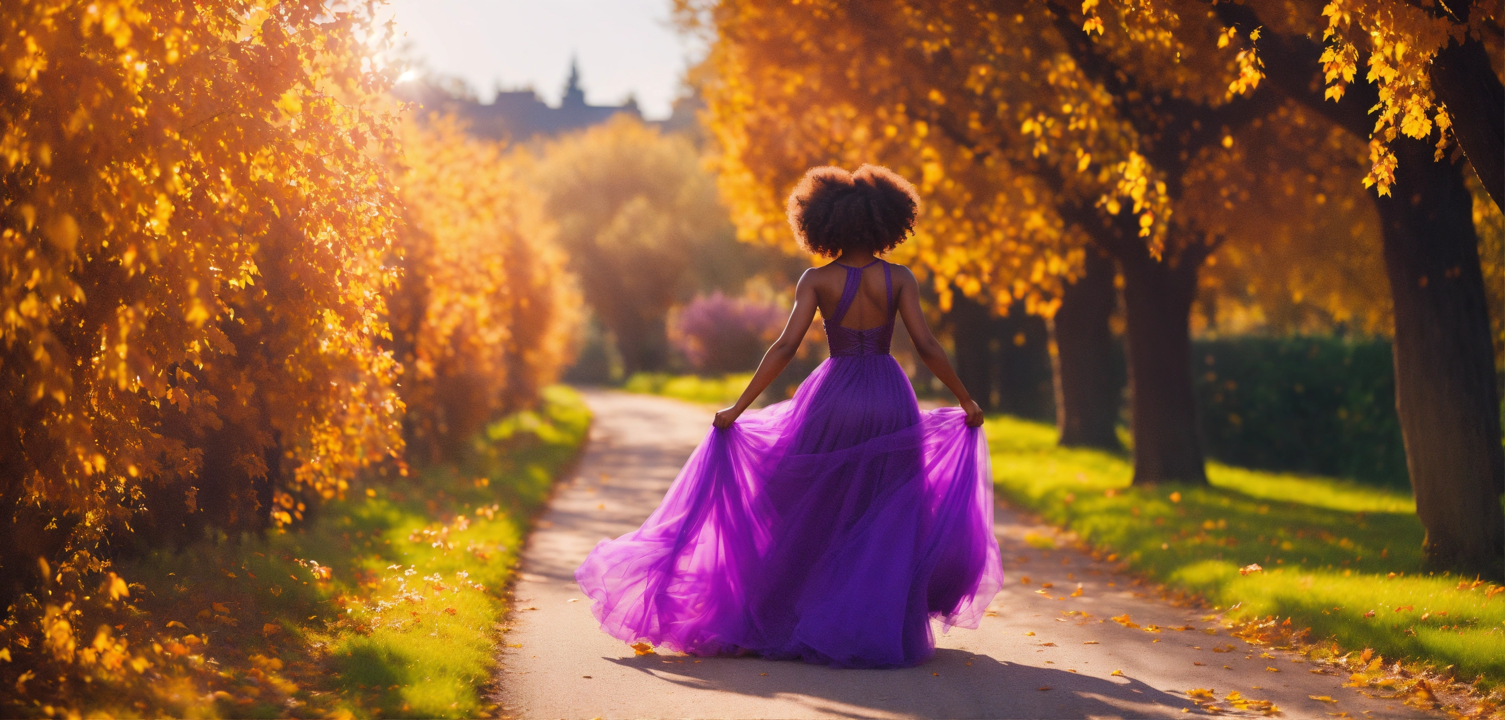 Lexica - Aerial shot, Beautiful Melanated woman, athletic back, angular ...