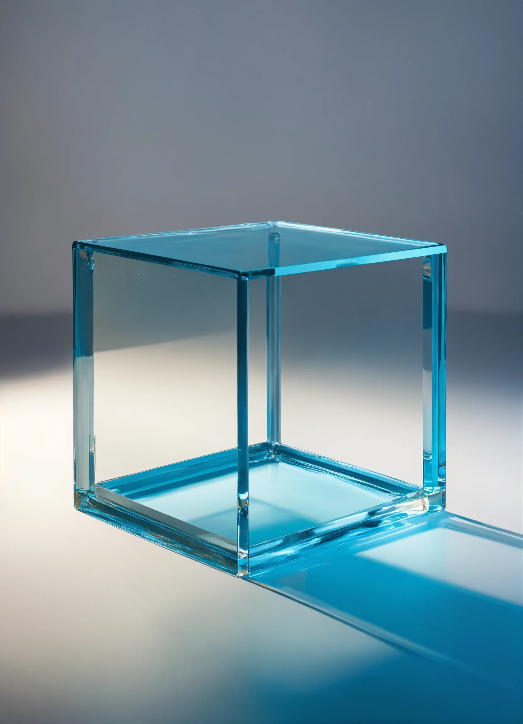 Lexica - Cube, 4k, Object inside, clear glass, studio photography ...