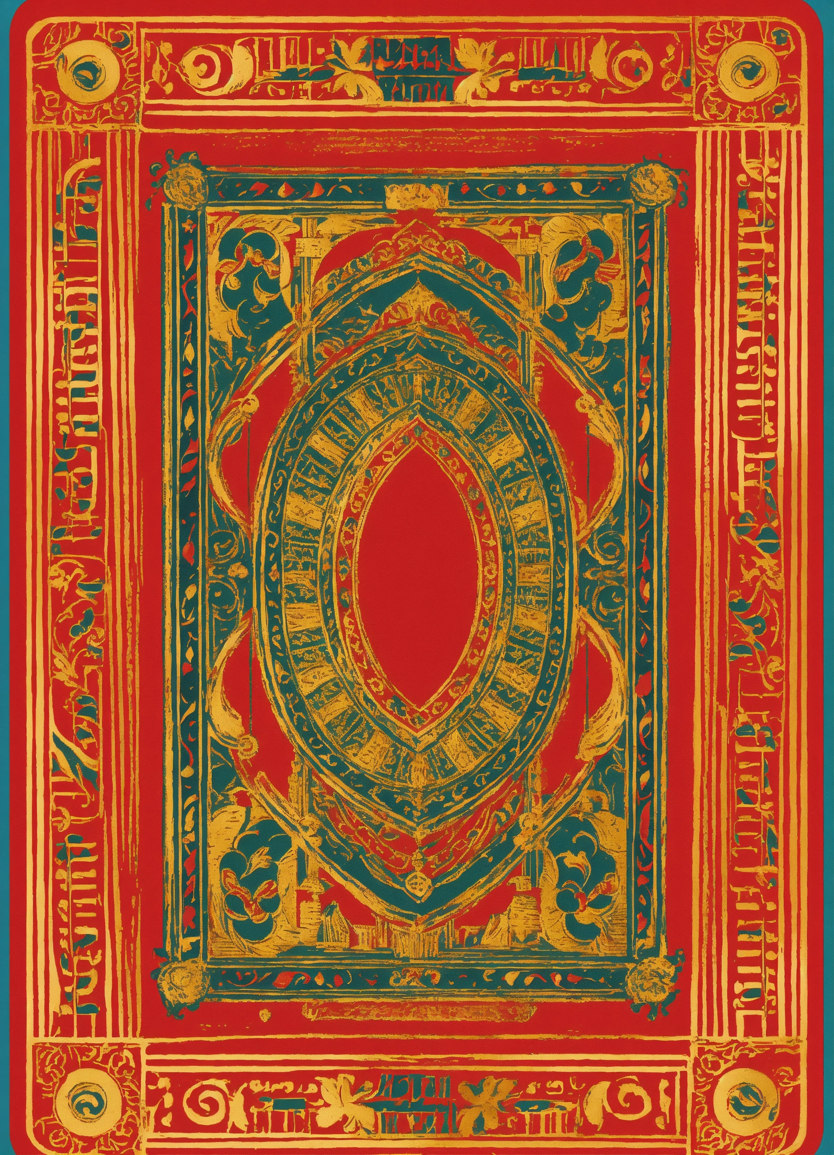 Lexica - Back of traditional playing cards
