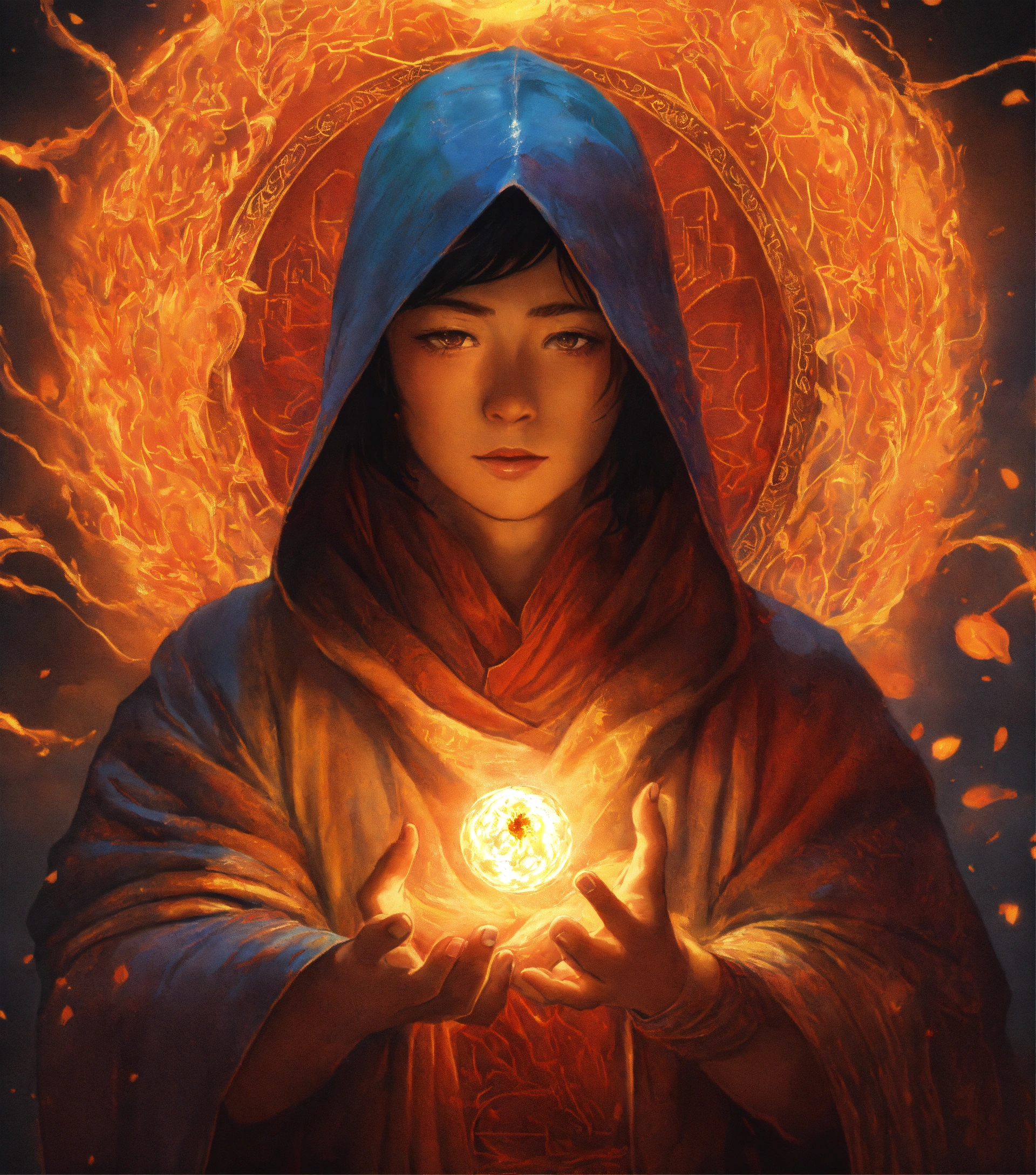 Lexica - Mid-plan cinematic illustration by Christopher Olivier Ledroit ...