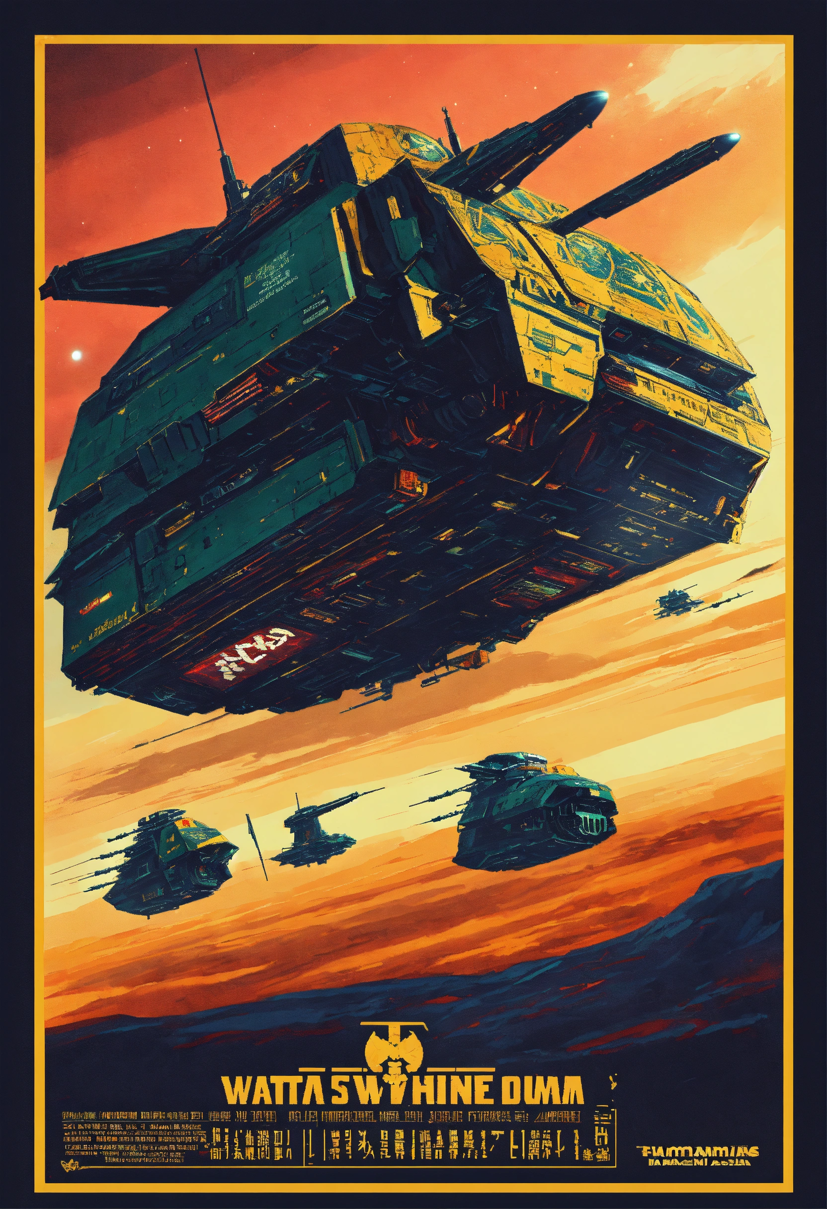 Lexica - Futuristic military propaganda poster of futuristic ...