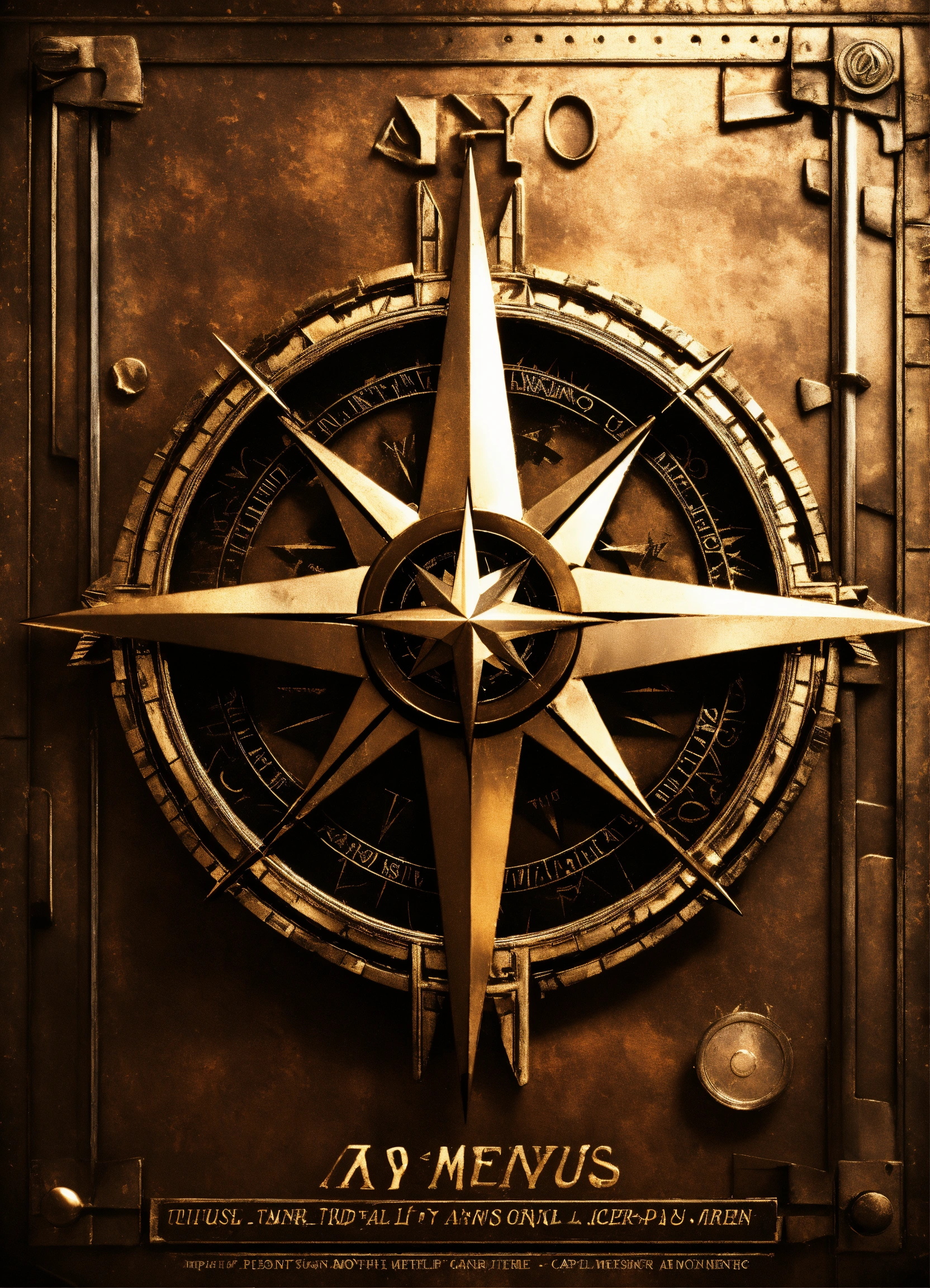 Lexica - Metal texture movie title design, text made of metal, text as ...