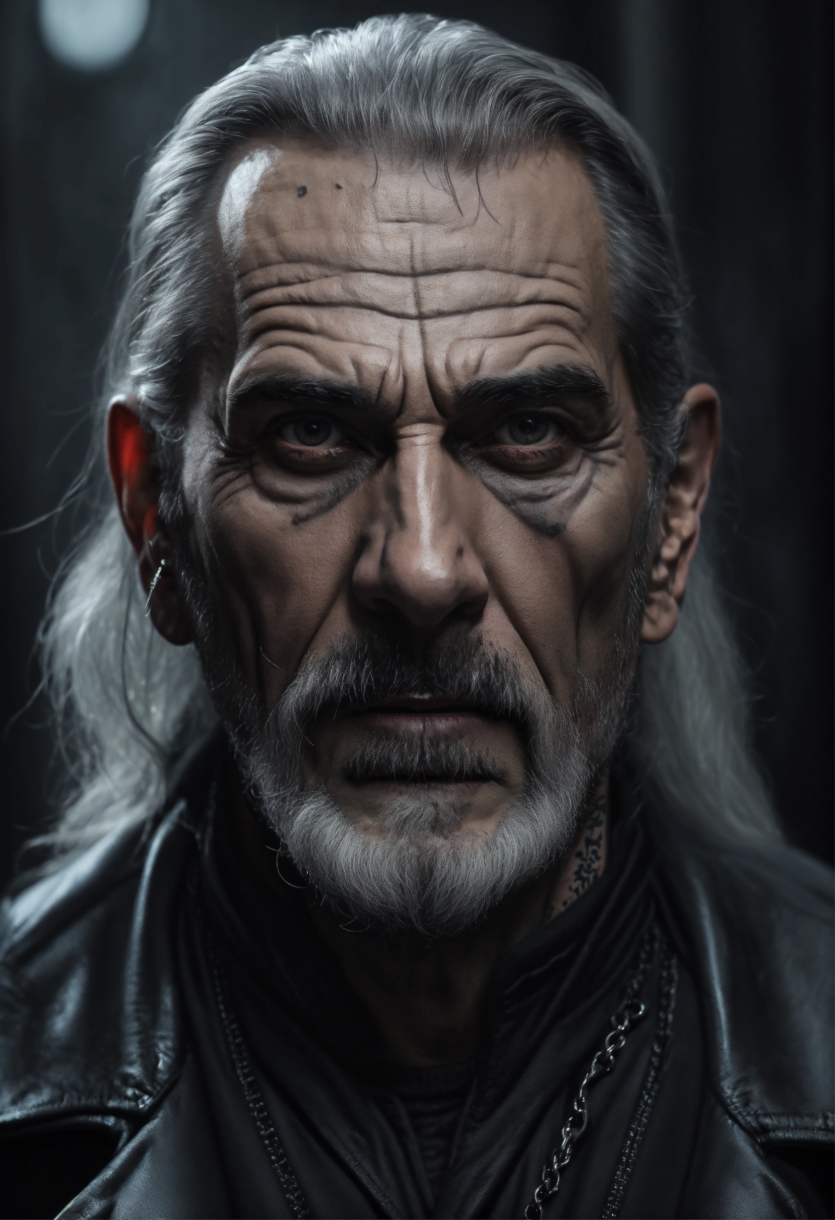 Lexica - A realistic photo of a scary 50-year-old Romanian man, with ...