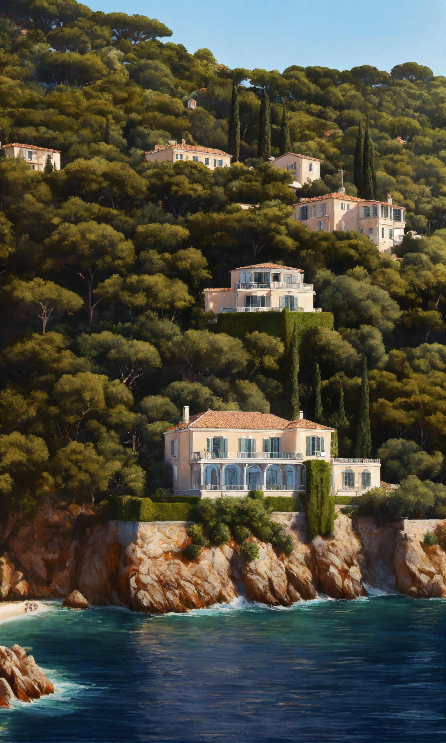 Lexica - Asky view of the Villa Rotschild in Saint Jean Cap Ferrat ...