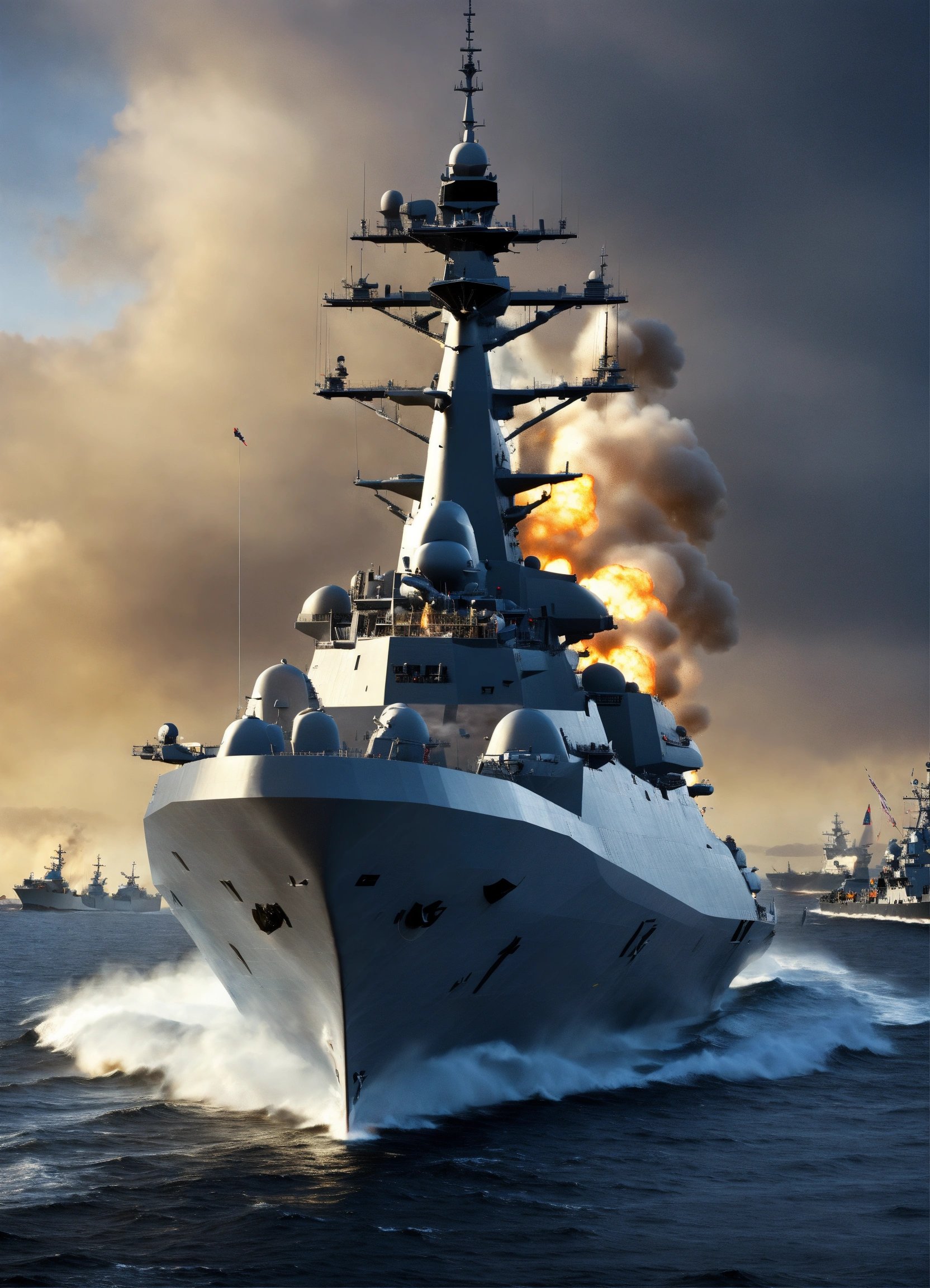 Lexica - English navy futuristic destroyer