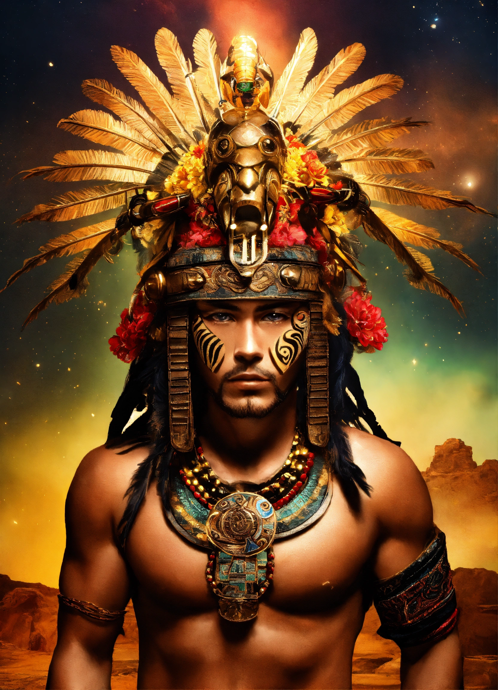 Lexica - Scorpio Pluto zodiac theme oasis background Mayan warrior ...