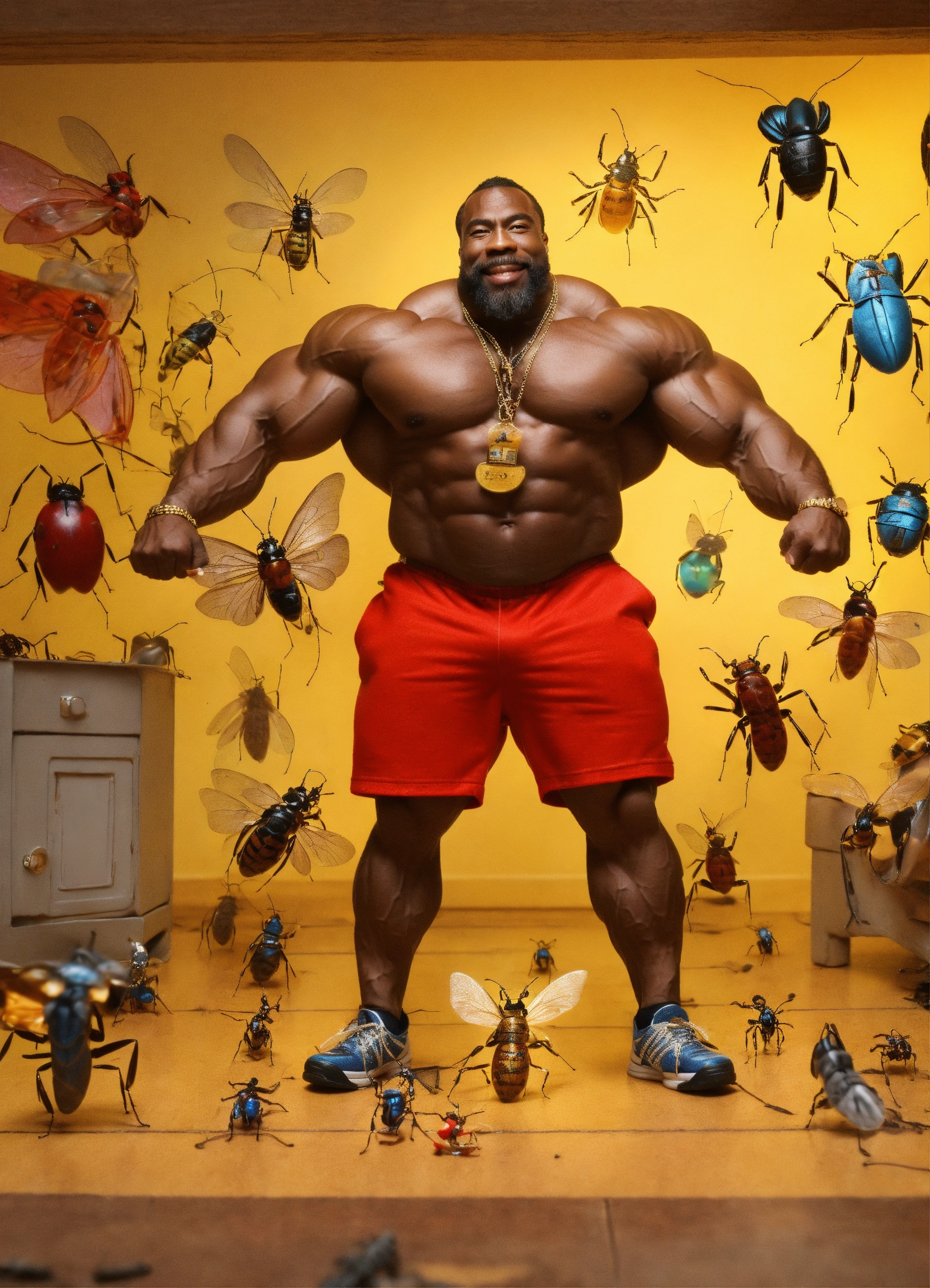 Lexica - 1 inch Bug size Shrunk tiny shrinking micro Rapper fairy toy ...