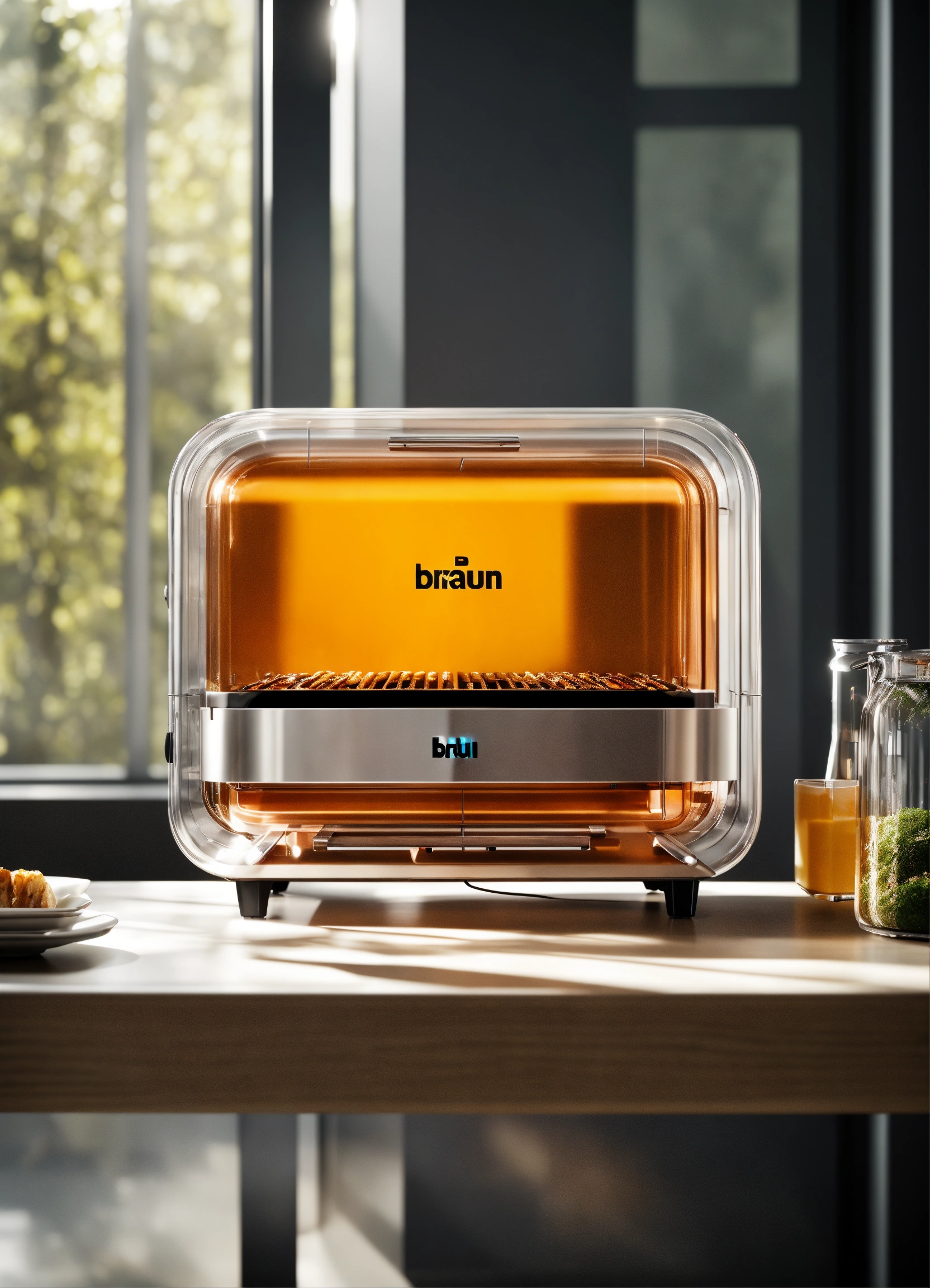 Lexica - A stunning, translucent polycarbonate toaster designed by ...