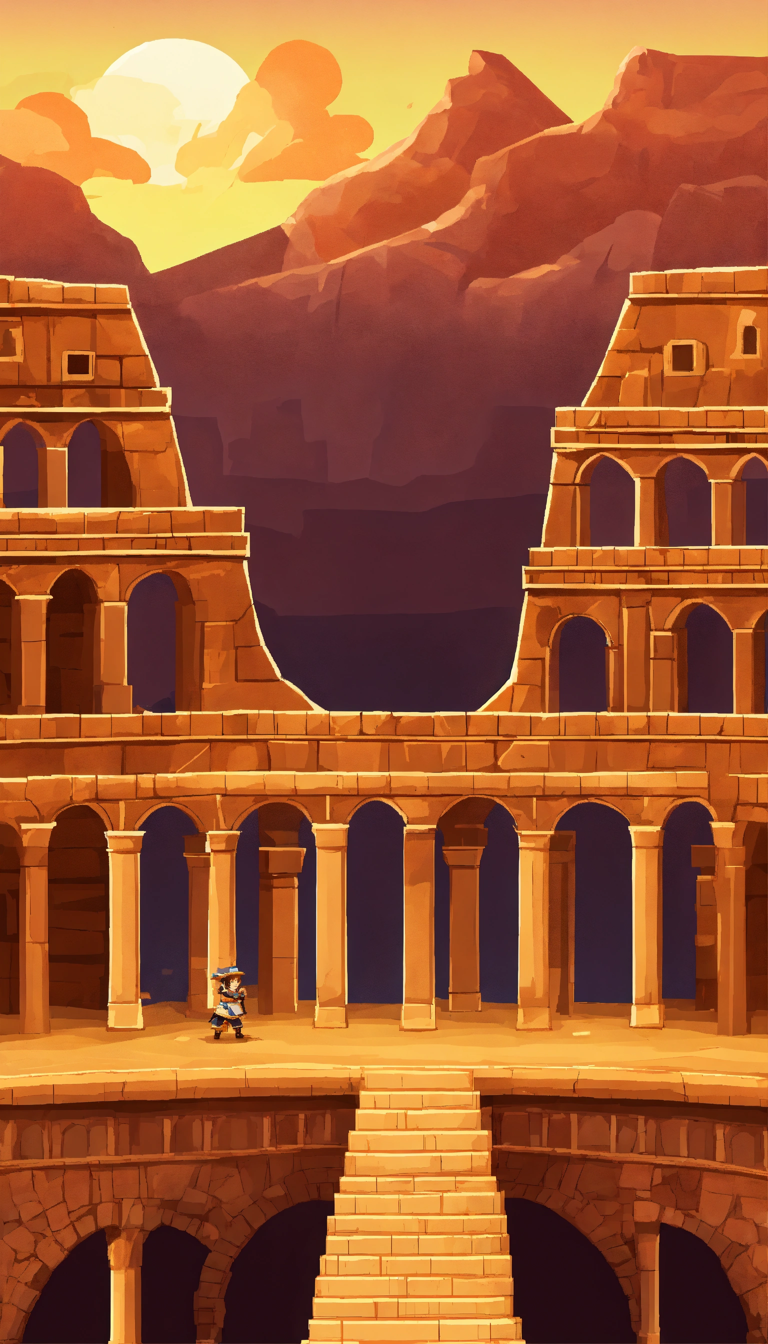 Lexica - Plataforma 2d game The Colosseum