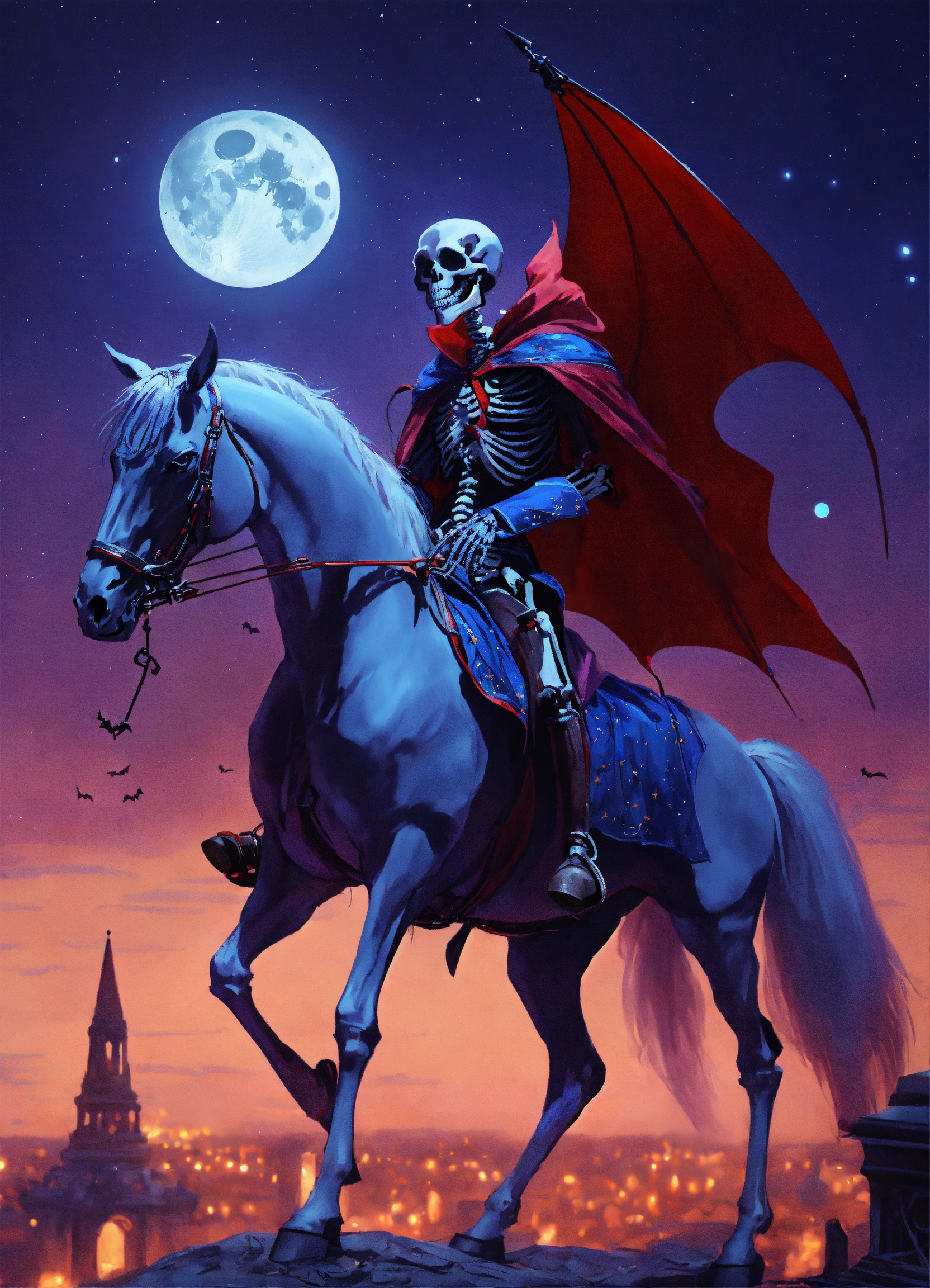 Lexica - ALL glassblowing superrealism urban STYLE one VAMPIRE skeleton ...