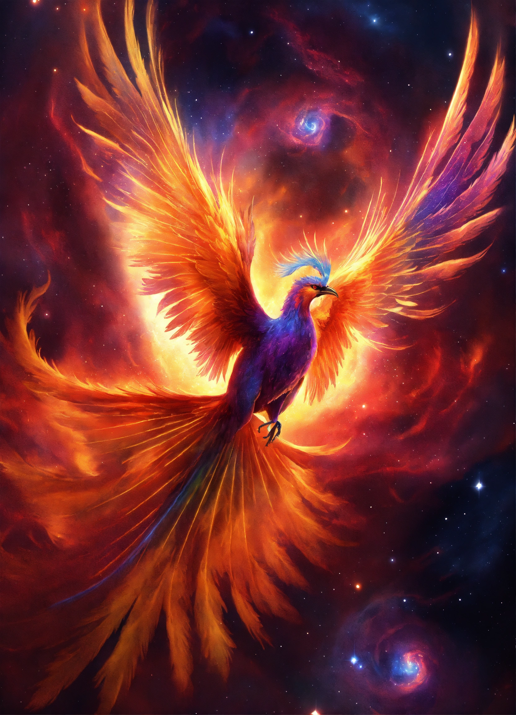Lexica - Nebula Phoenix Description The Nebula Phoenix is a cosmic bird ...