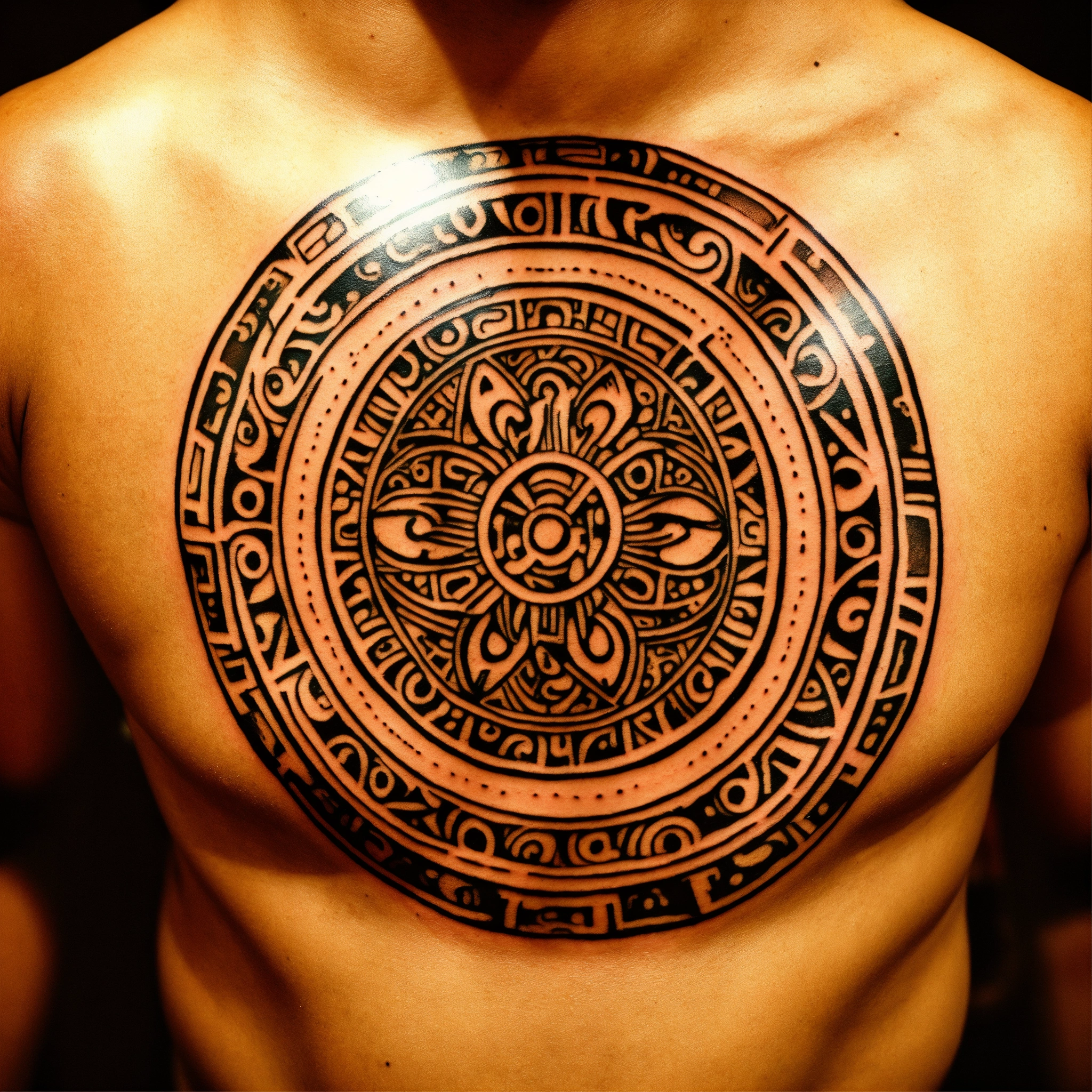 Lexica - Circular Marquesan tattoo