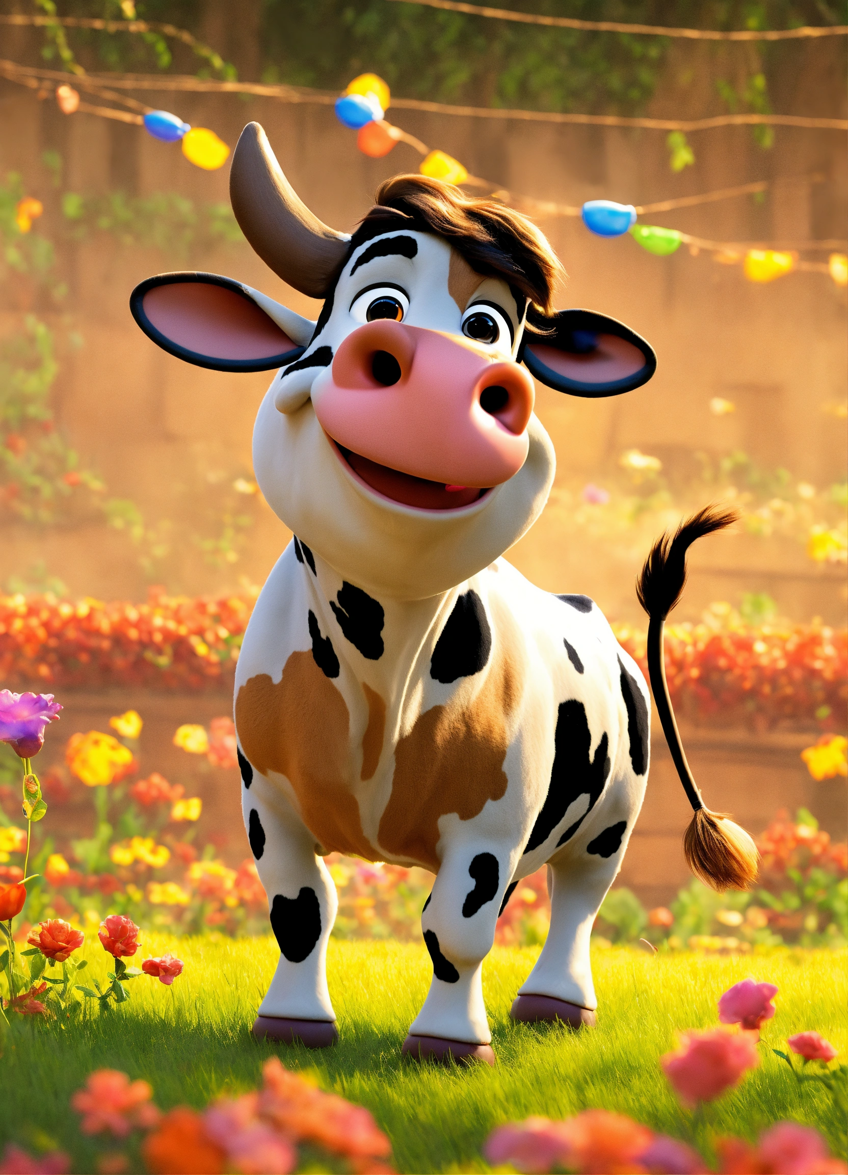 Lexica - Pixar Animation charachters cow