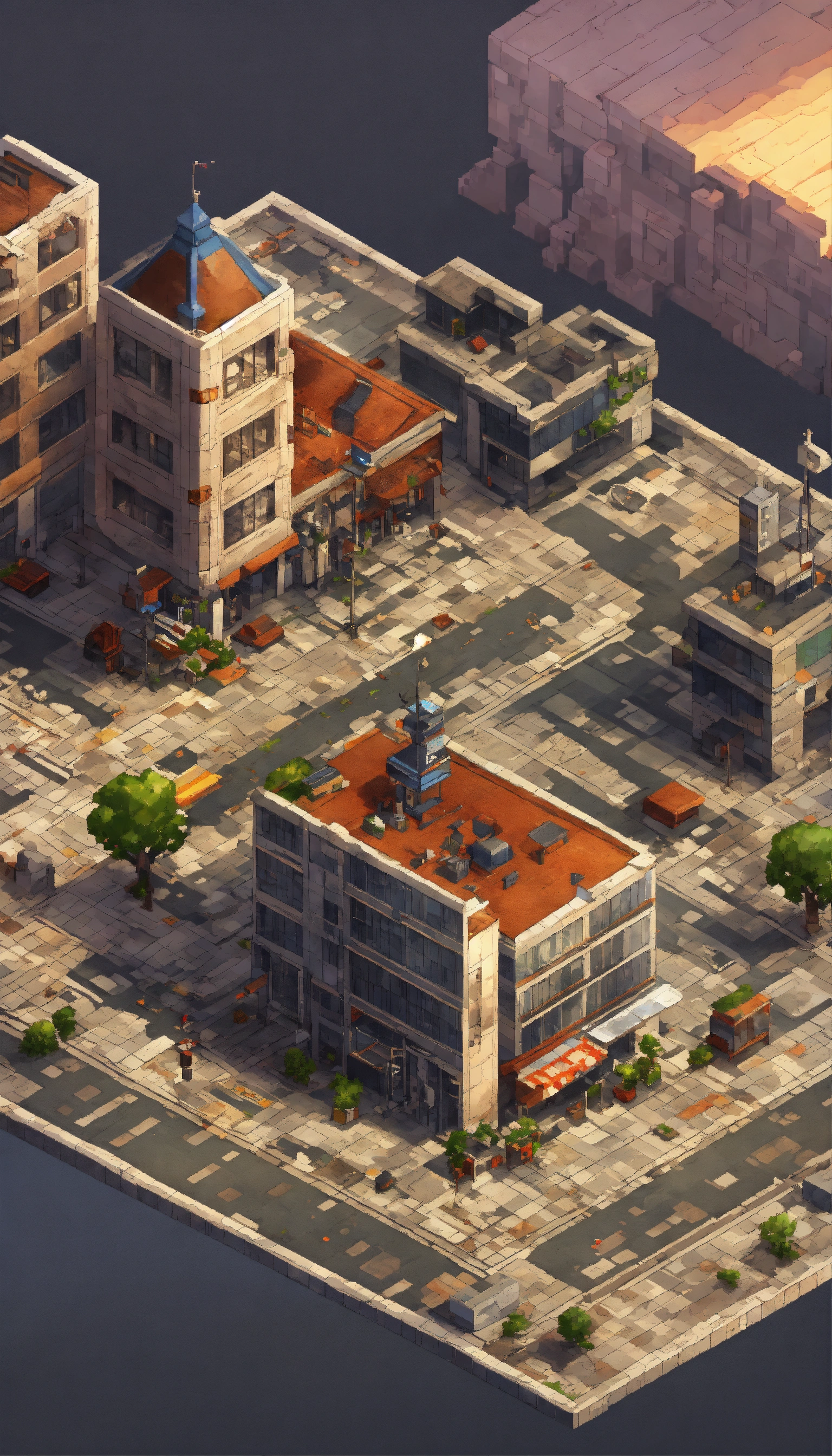 Lexica - Give me a portrait resolution pixel sprite of an isometric ...