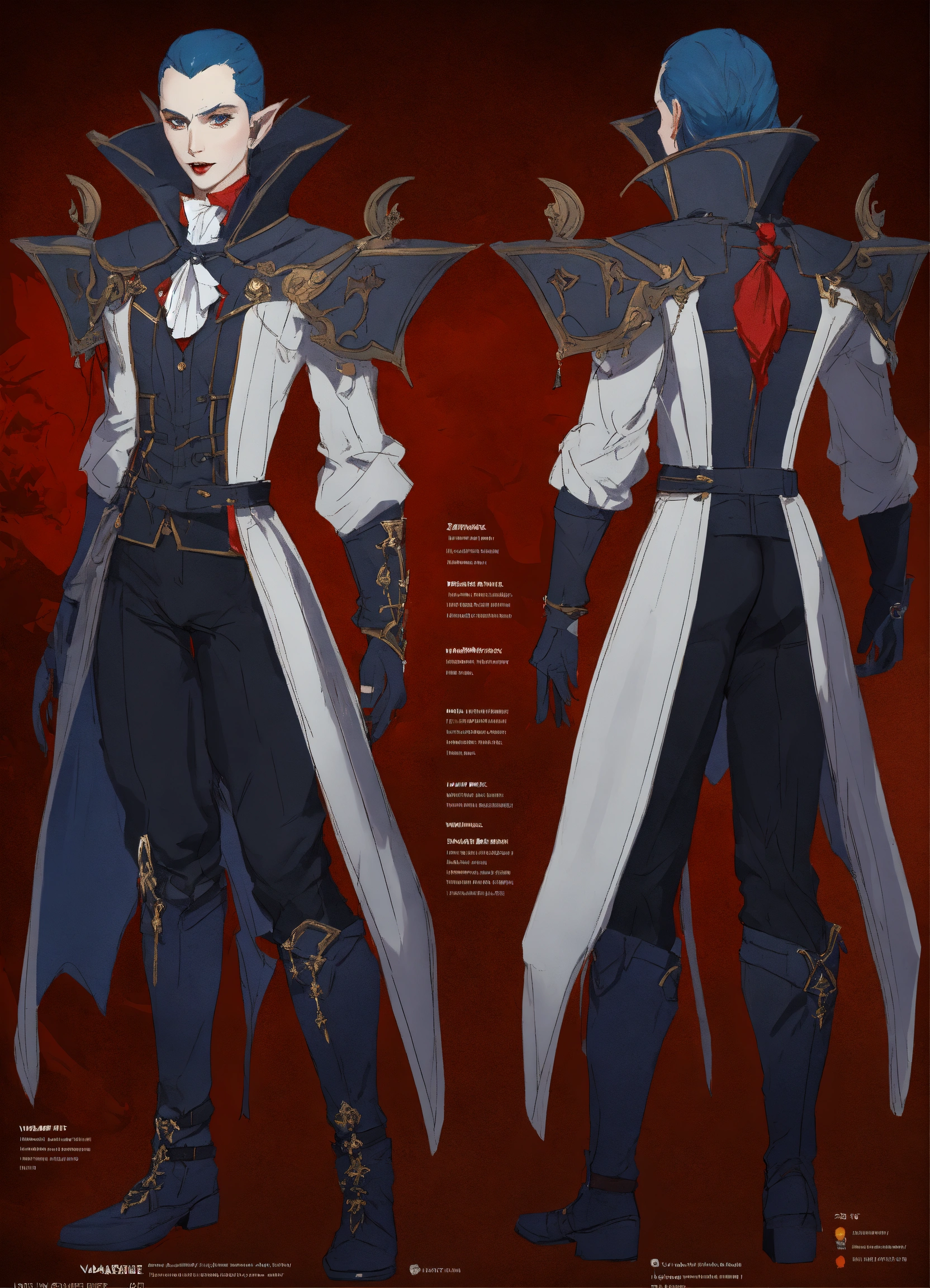 Lexica - Vampire cup, character sheet, character design, chart ...