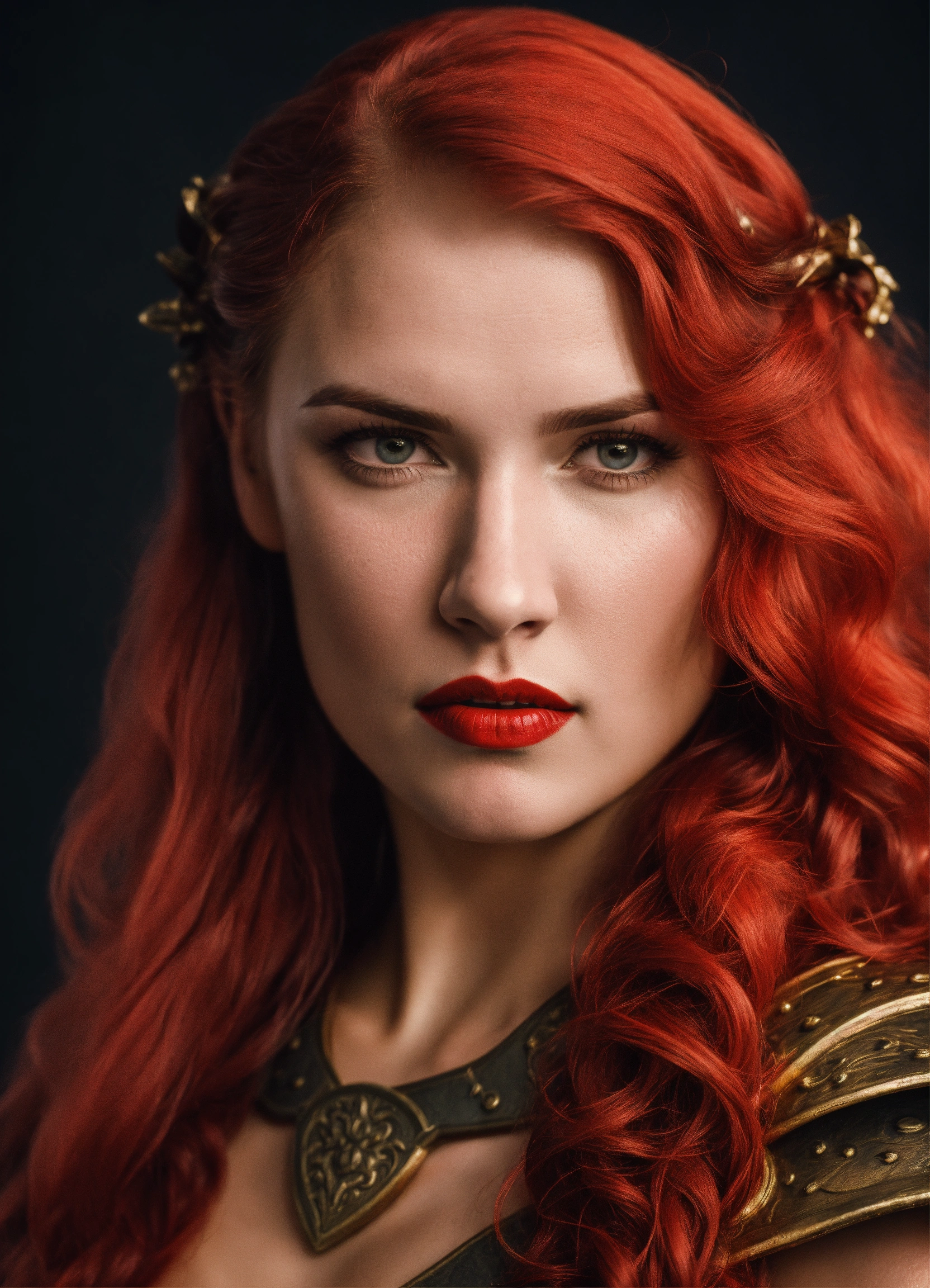 Lexica - Photo quality portrait of Lacey Evans as a beautiful mediaeval ...