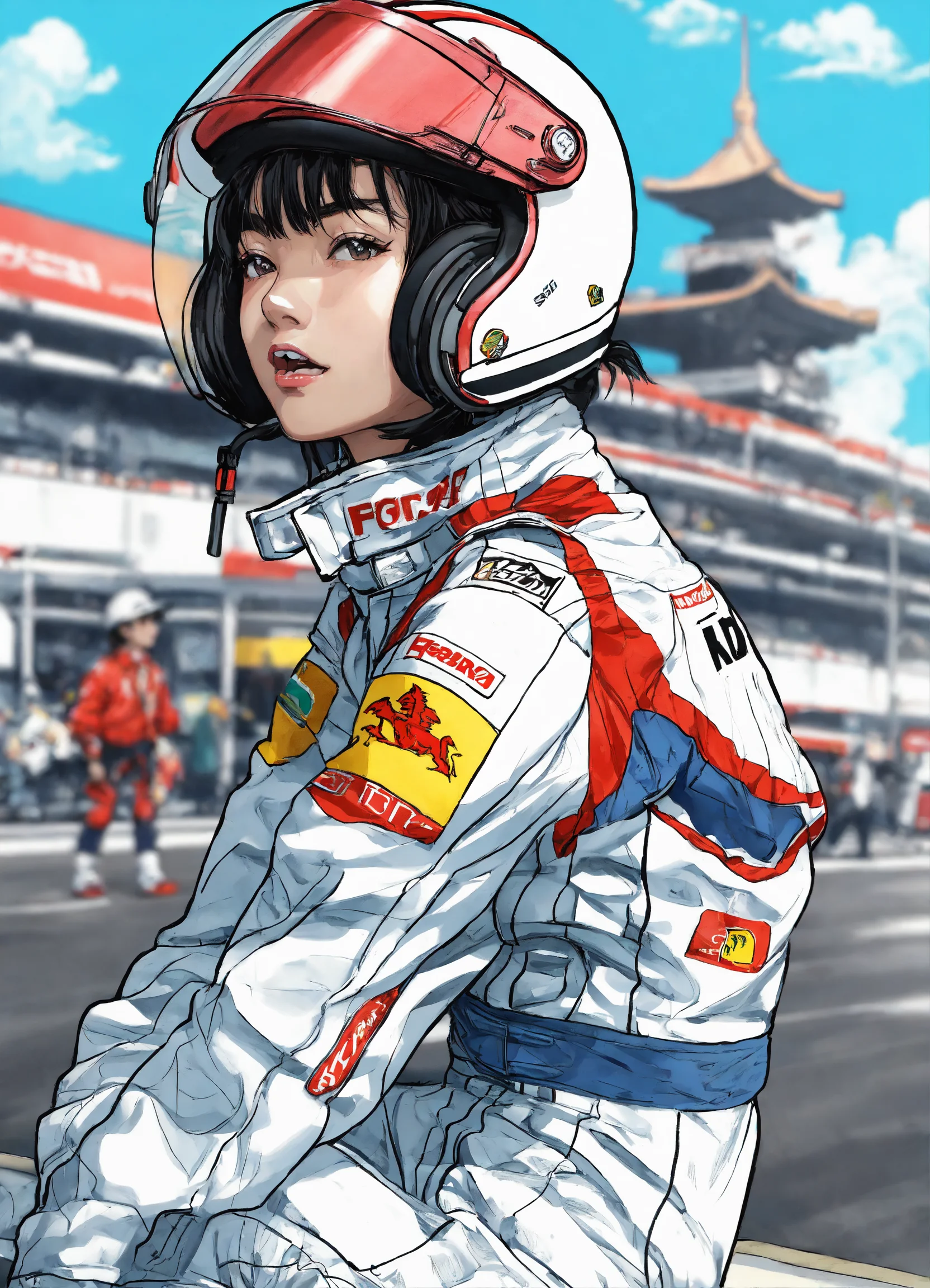 Lexica - Detailed line art, fine details, clean lines, refined, full ...