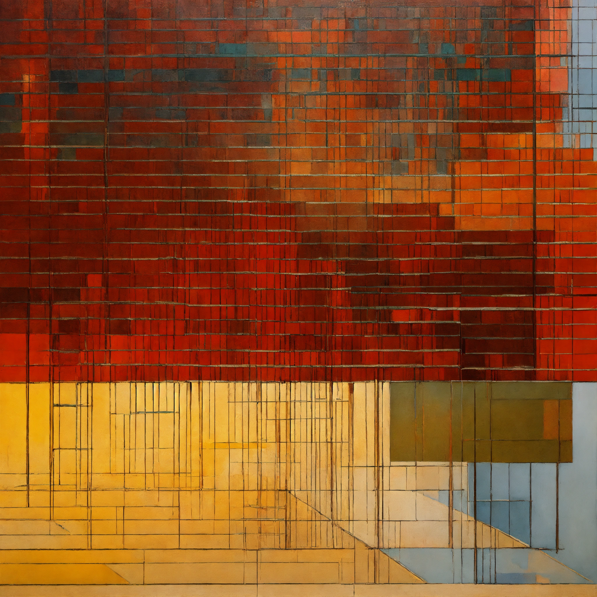 Lexica - Refyk Anadol style, recursive art, oil painting, recursive art ...