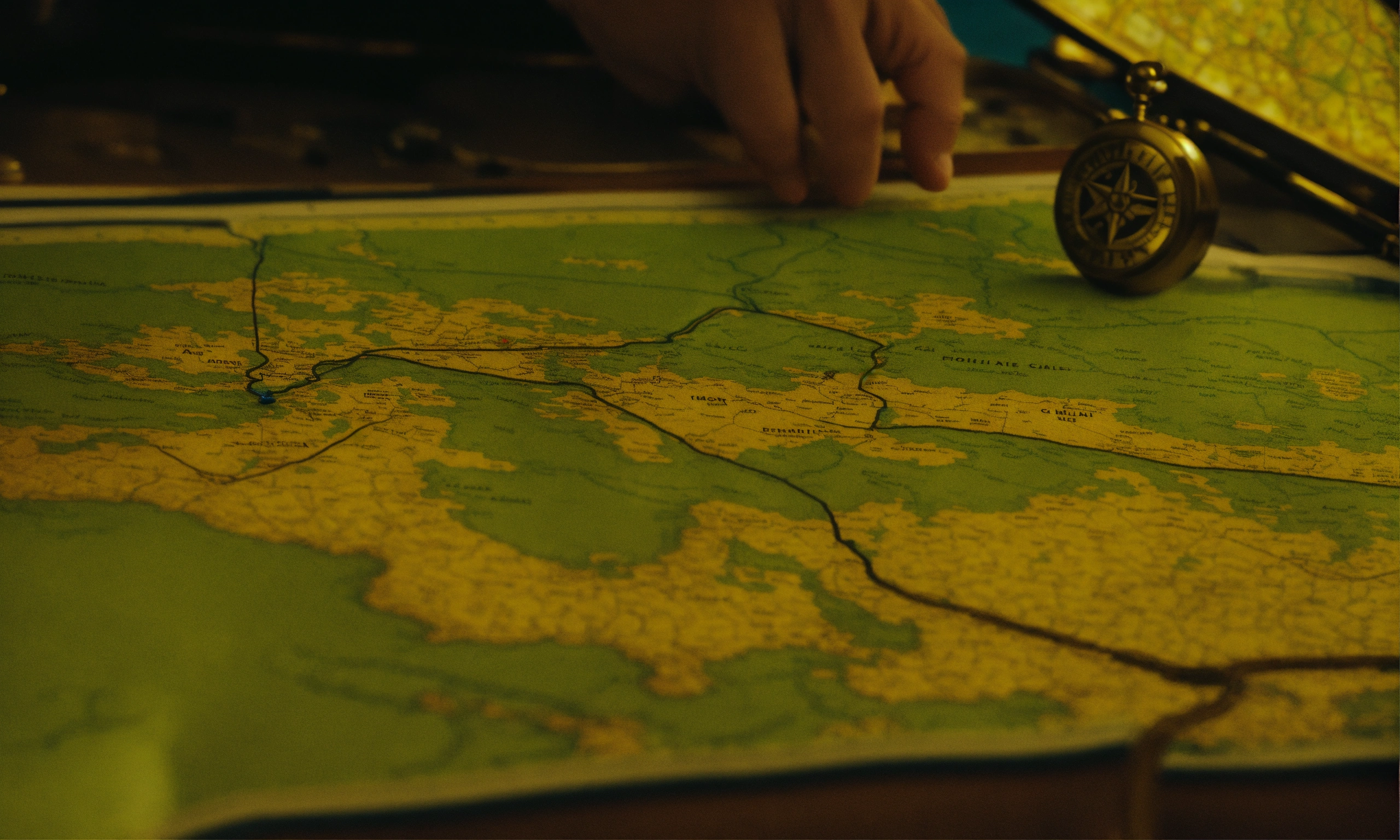 Lexica - A captain navigating a ship along a map