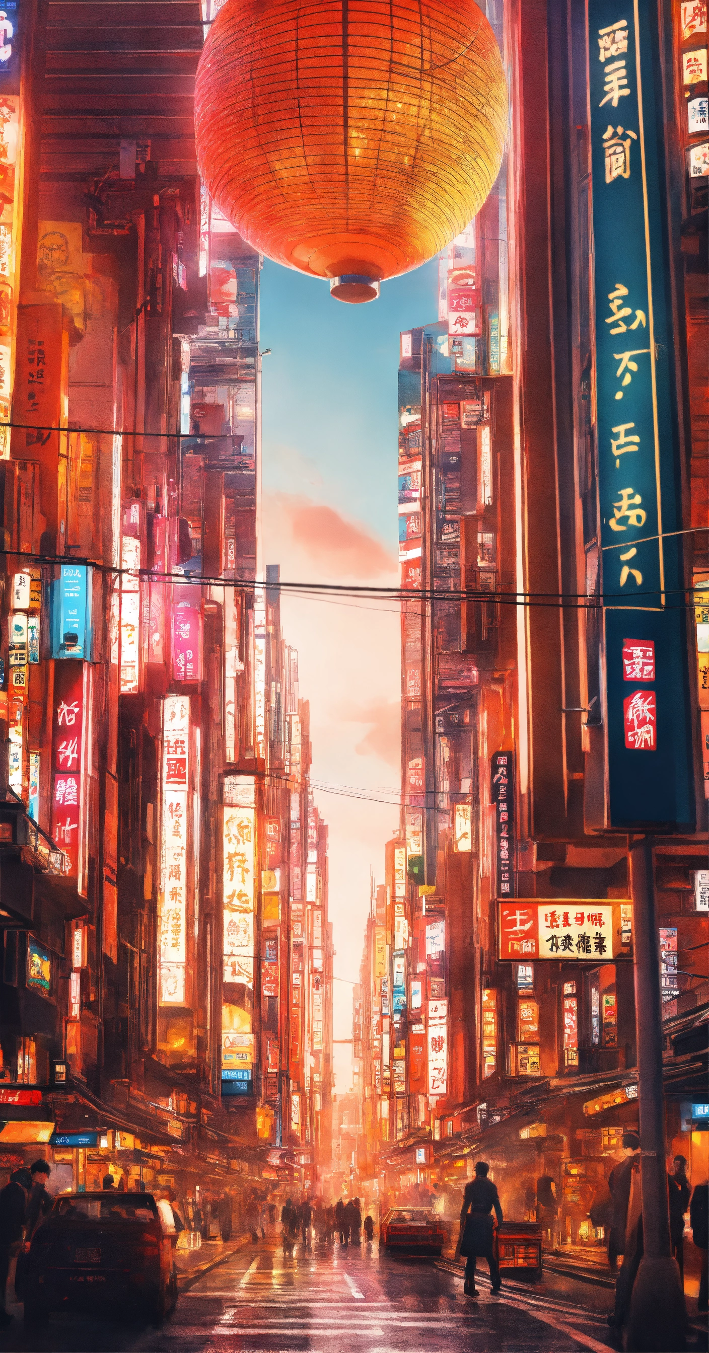 Lexica - Futuristic Japan city