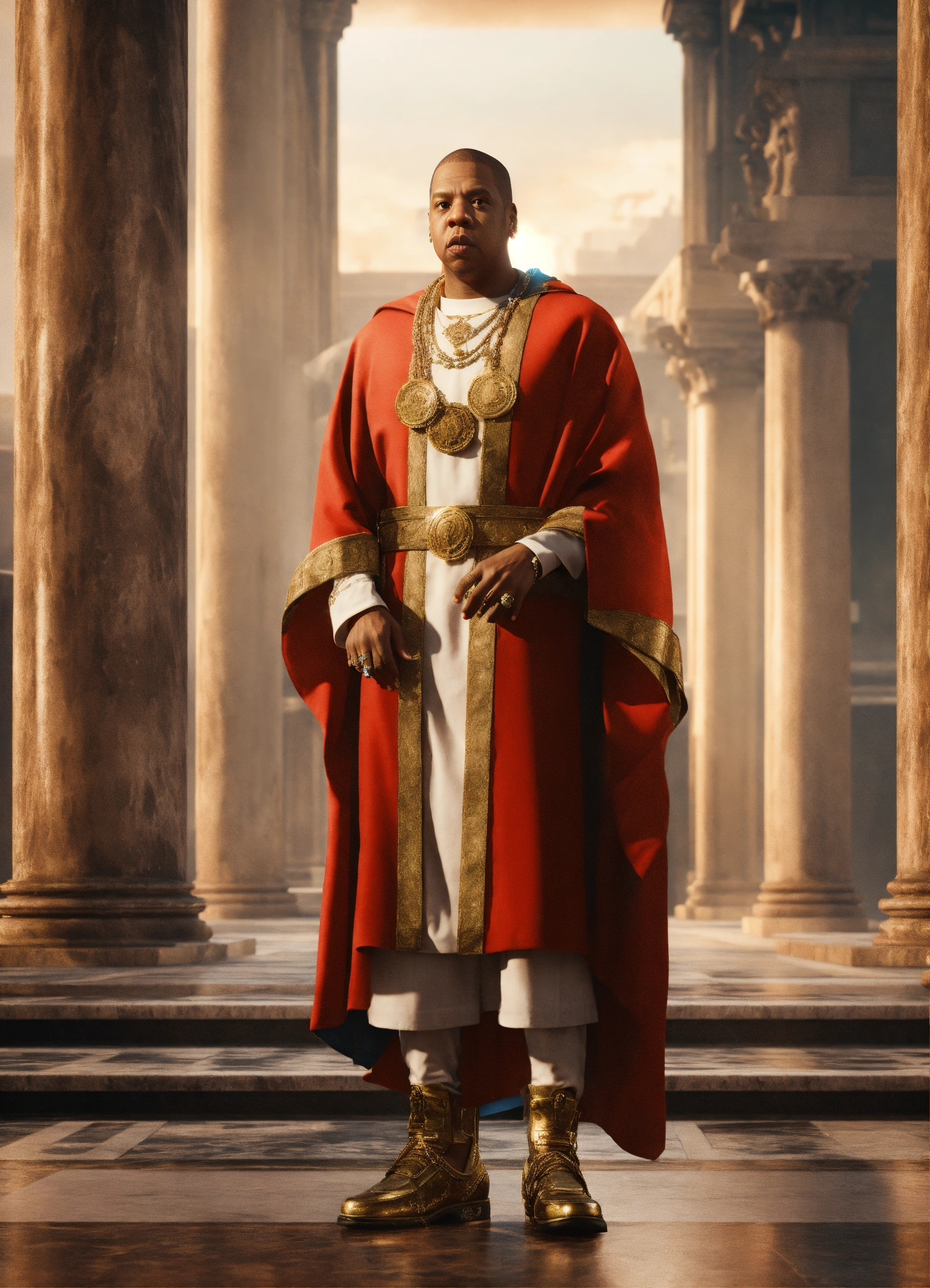 Lexica - Jay Z as Roman senator Cicero in Roman attire 8k unreal engine ...