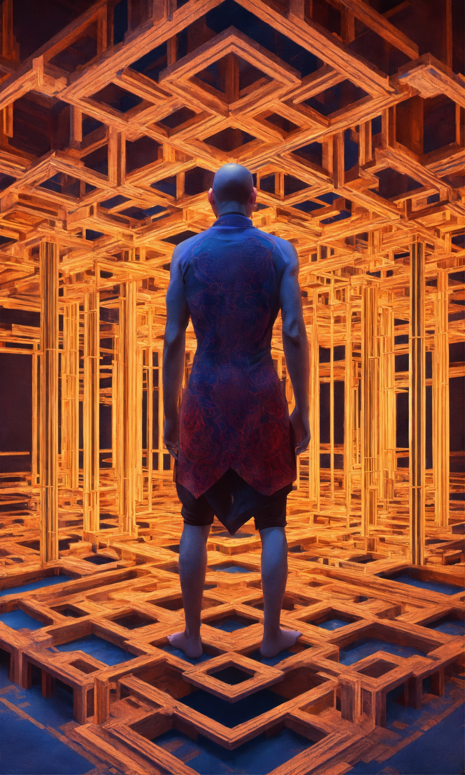 Lexica - Taoist monk octopus tesseract body fractal three point ...