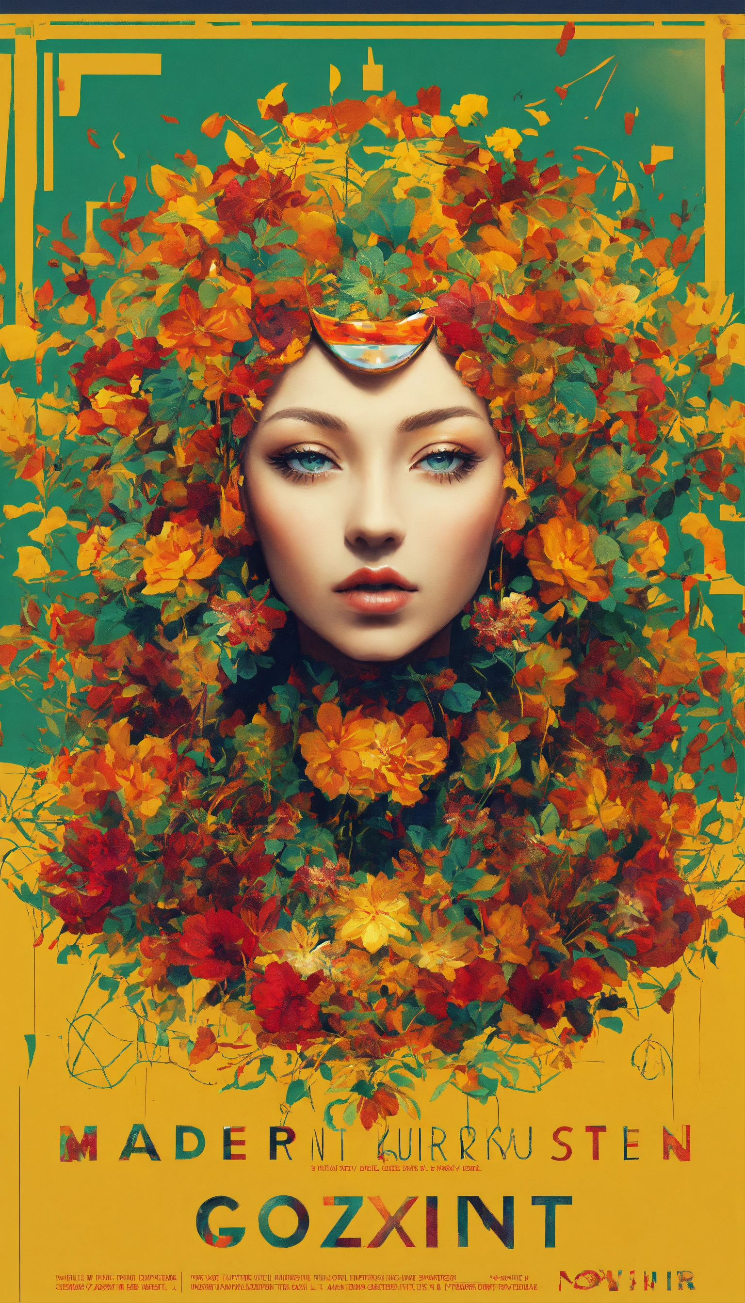 Lexica - Poster Moderne simple Kunst