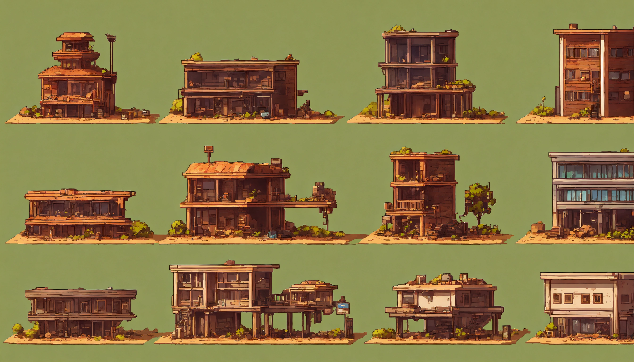 Lexica - Simple clean pixel perfect 2d isometric concept sprites of an ...