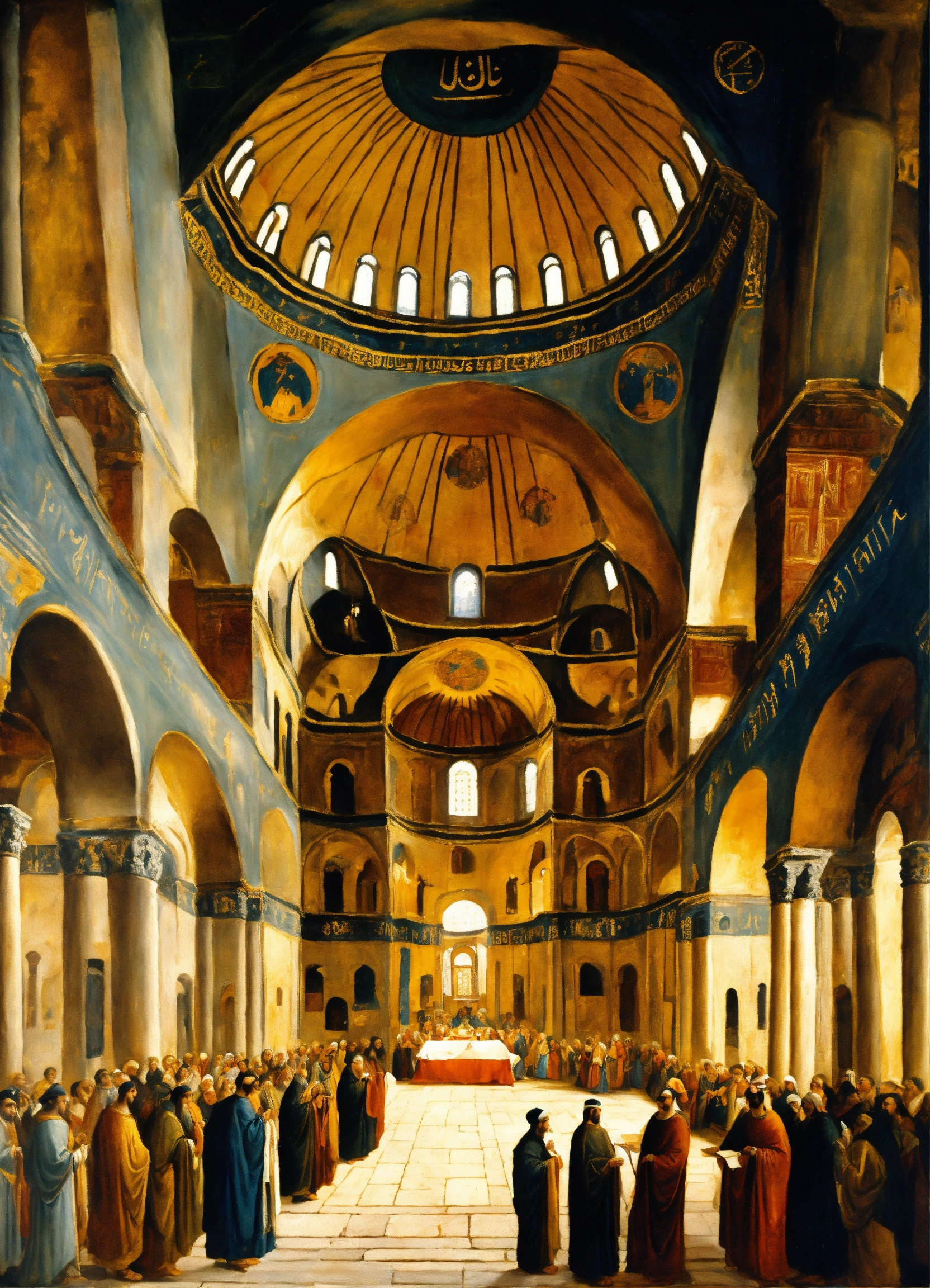 Lexica - Hagia Sophia painting liturgy in byzantine empire