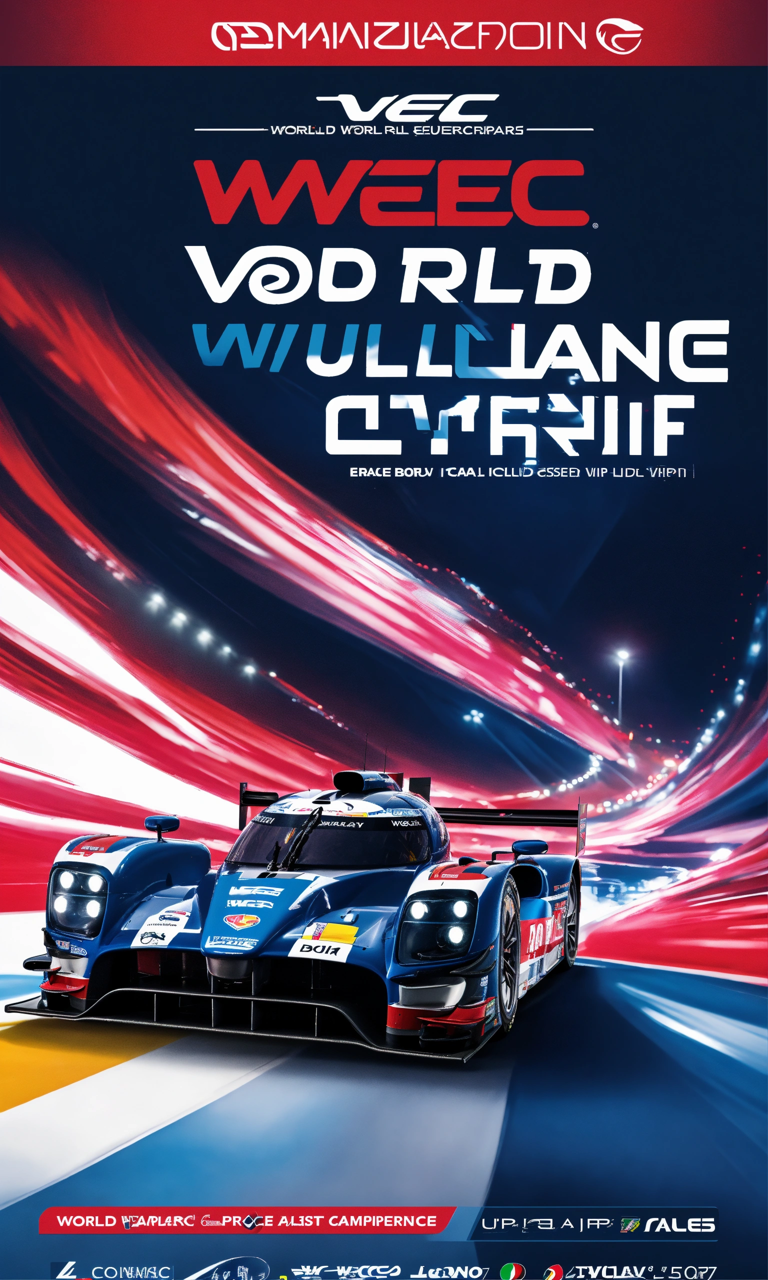 Lexica - WEC World endurance championship card VIP ID pass