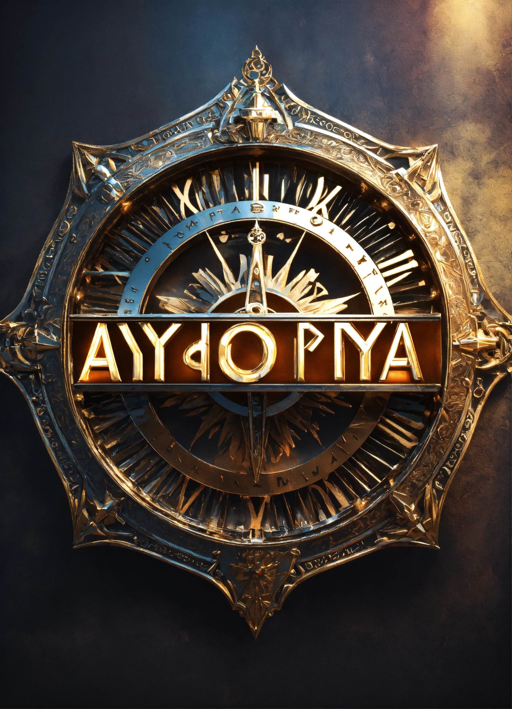 Lexica - Metal texture movie title design, 3d title, lettering art ...