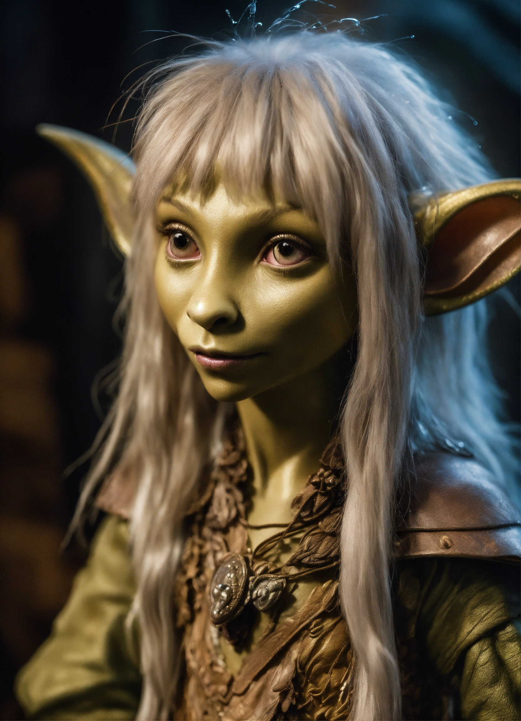 Lexica - A Gelfling extra furry animal like less clothes princess full ...