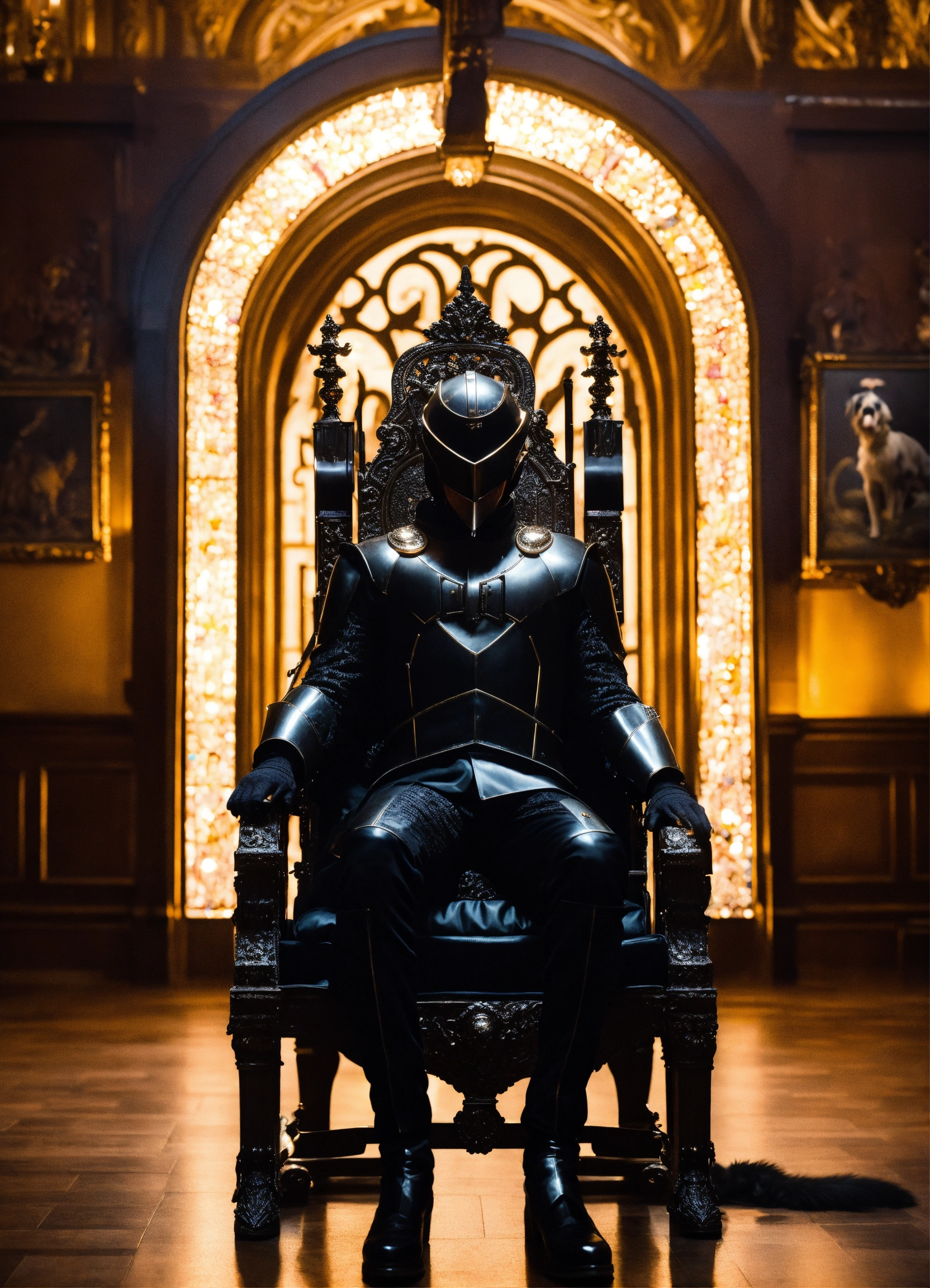 Lexica - An ultrarrealistic distant photograph of a futuristic medieval ...