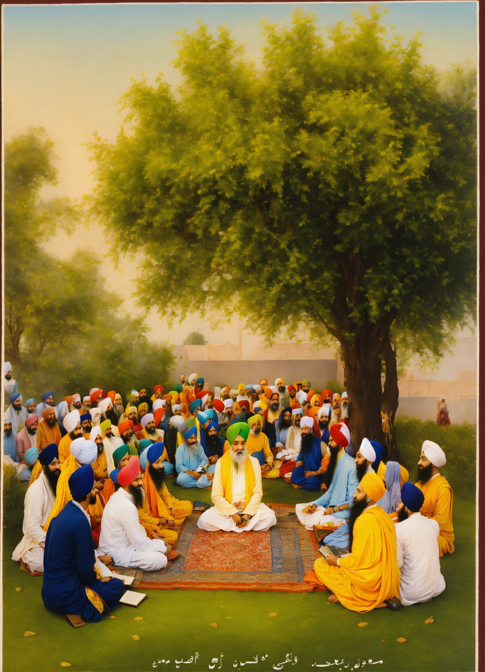 Lexica - Sikh guru guru nanak dev ji,with gursikh mans & womans sangat ...