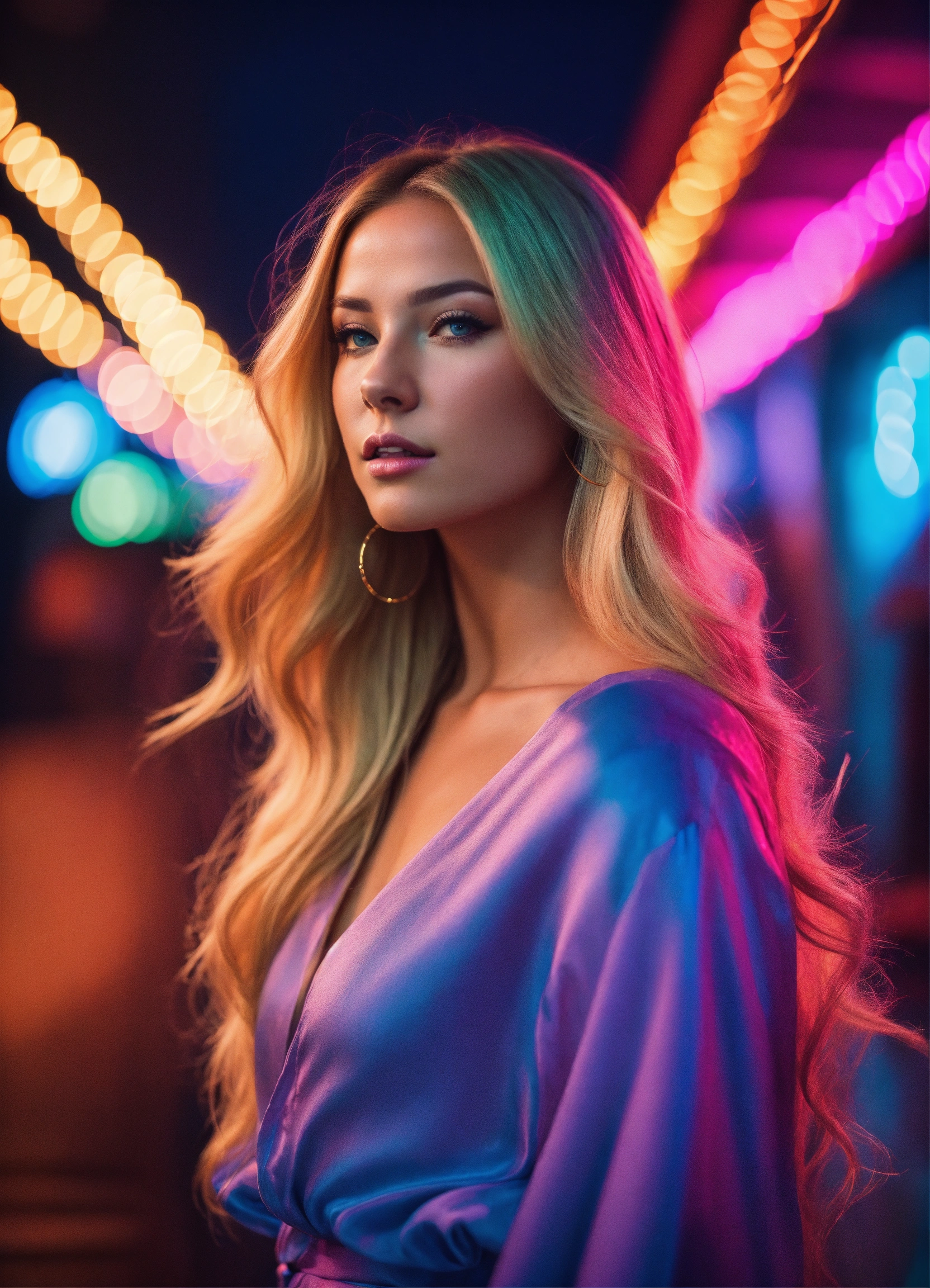 Lexica - Cinematic photography, modern, beautiful woman long blonde ...