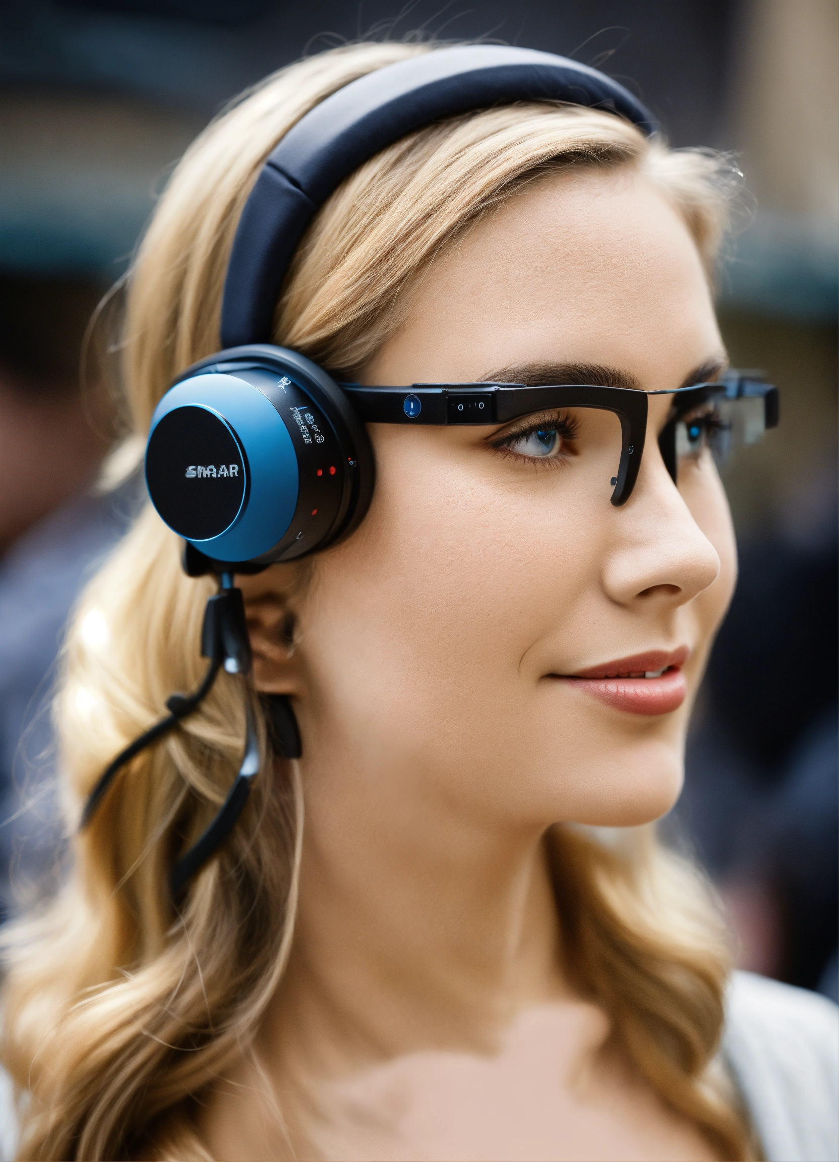 Lexica - Smart elegant small headband on partially sighted individual ...