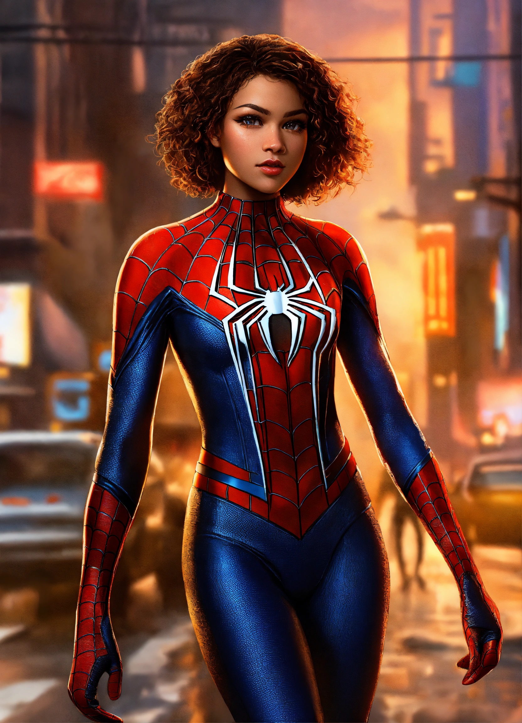 Lexica - Full body portrait, {{{Movie}}} {{{Spider-Man Across the ...